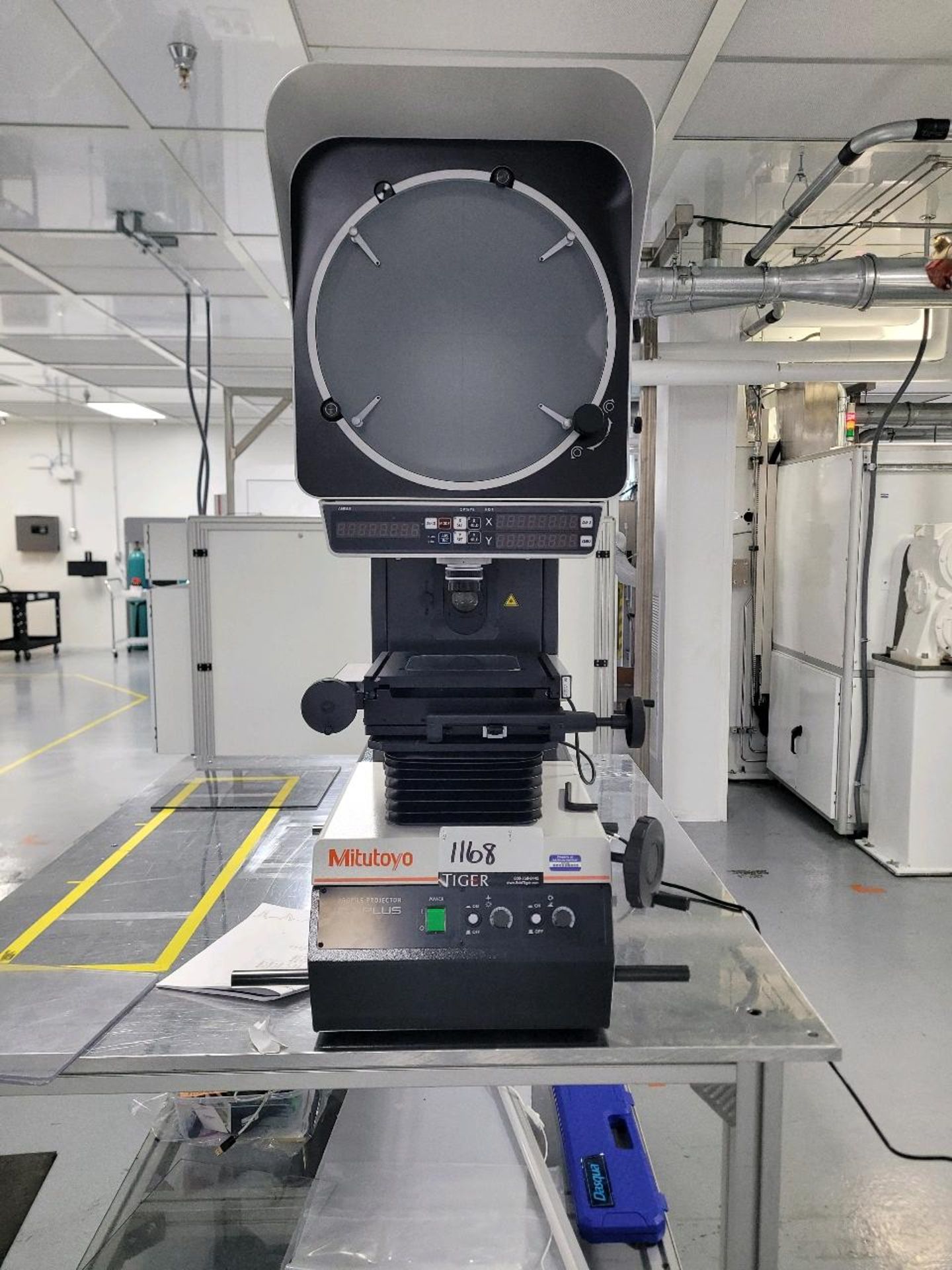 Mitutoyo Profile Projector PJ-Plus, M/N- PJ-P1010A, S/N- 700872310 ...