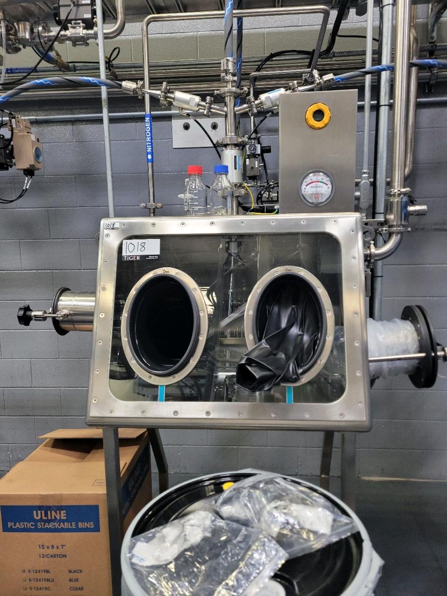 2023 DEC Group Isolator Sampling Station, M/N- Isolator, S/N- ISO-697 ...