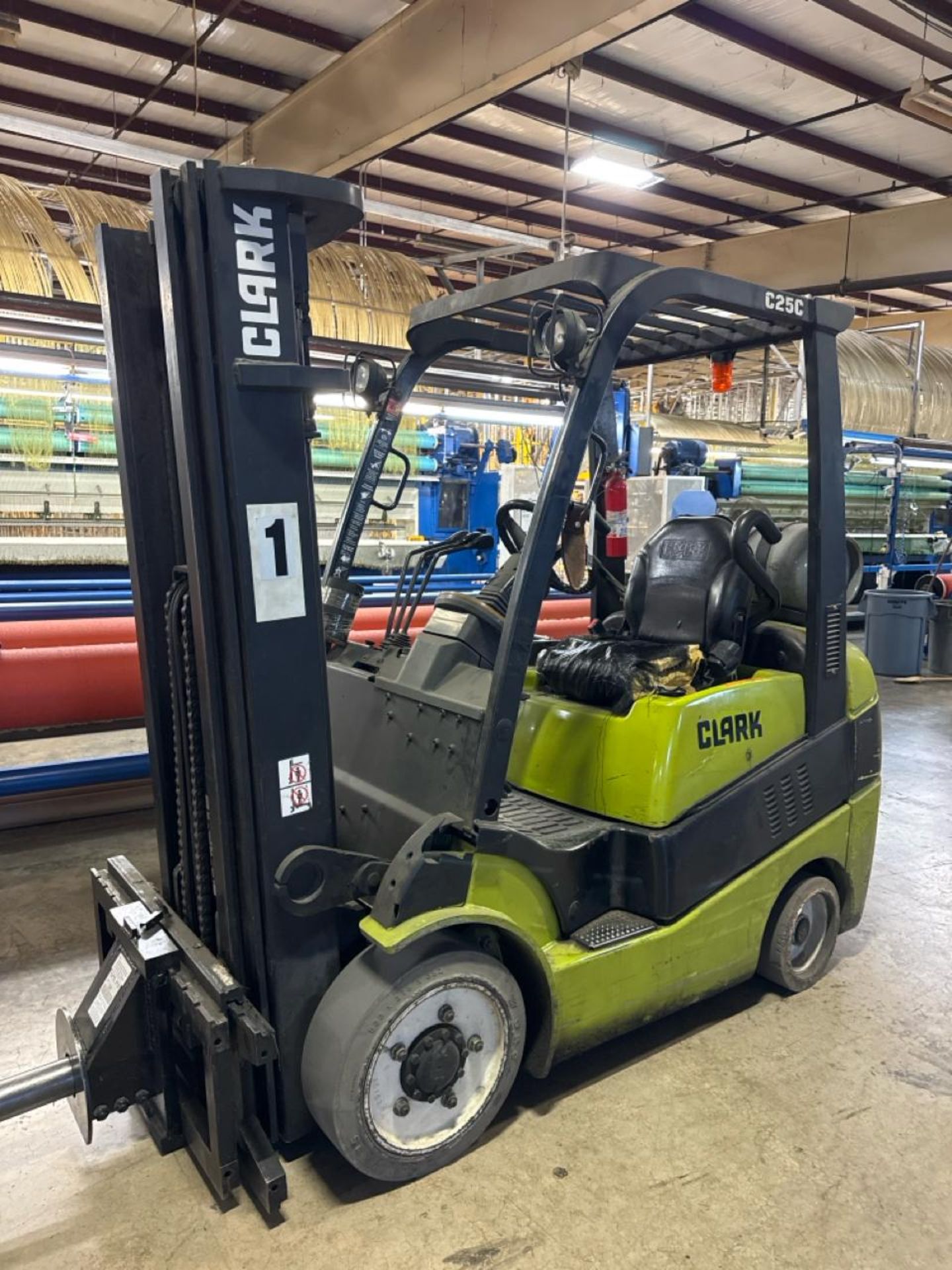 2002 Clark Propane Forklift, M/N- C25CL, S/N- C-232L-0017-9582KF ...