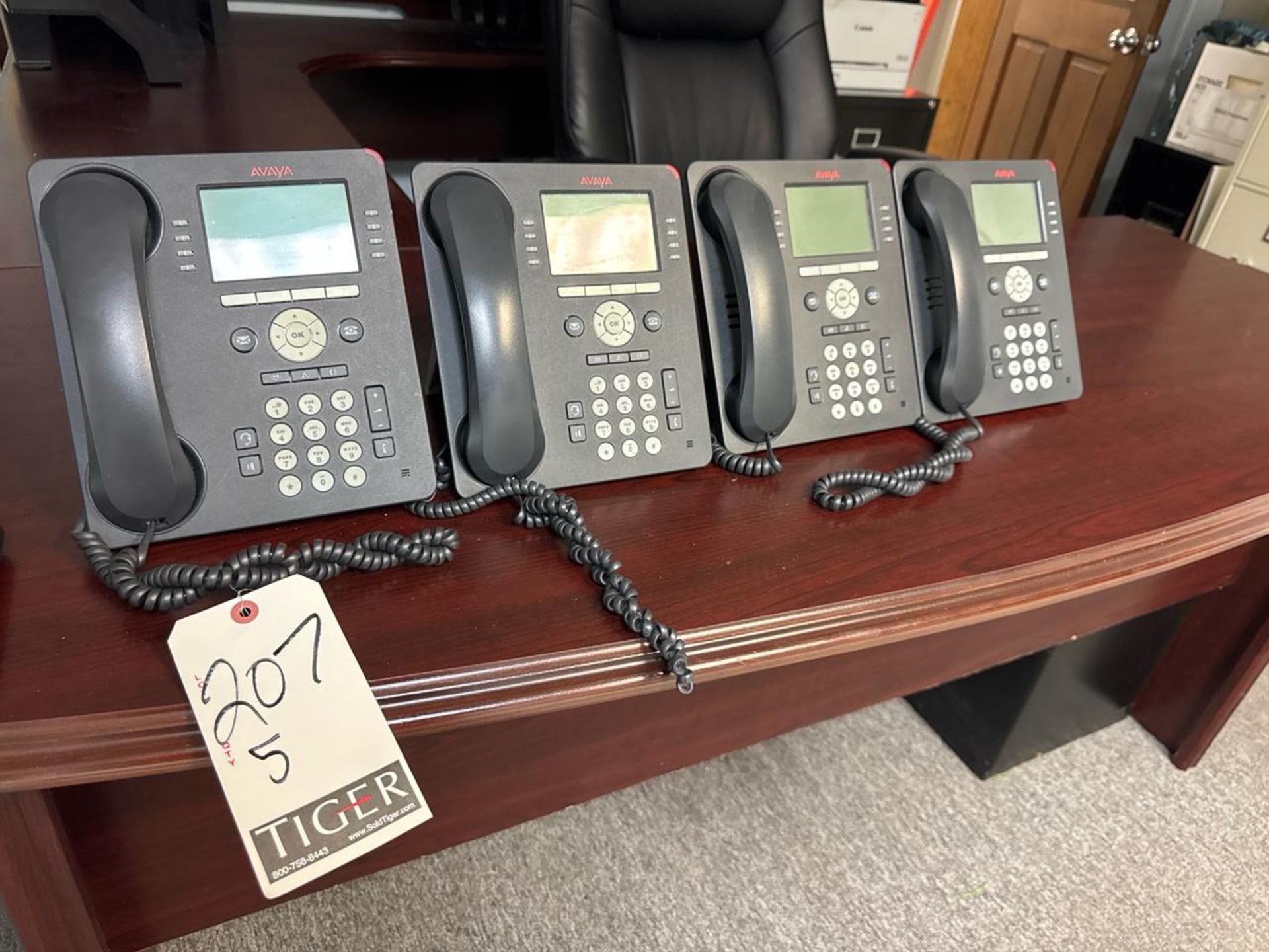 Lot (5) Avaya Telephones, M/N- 9608G