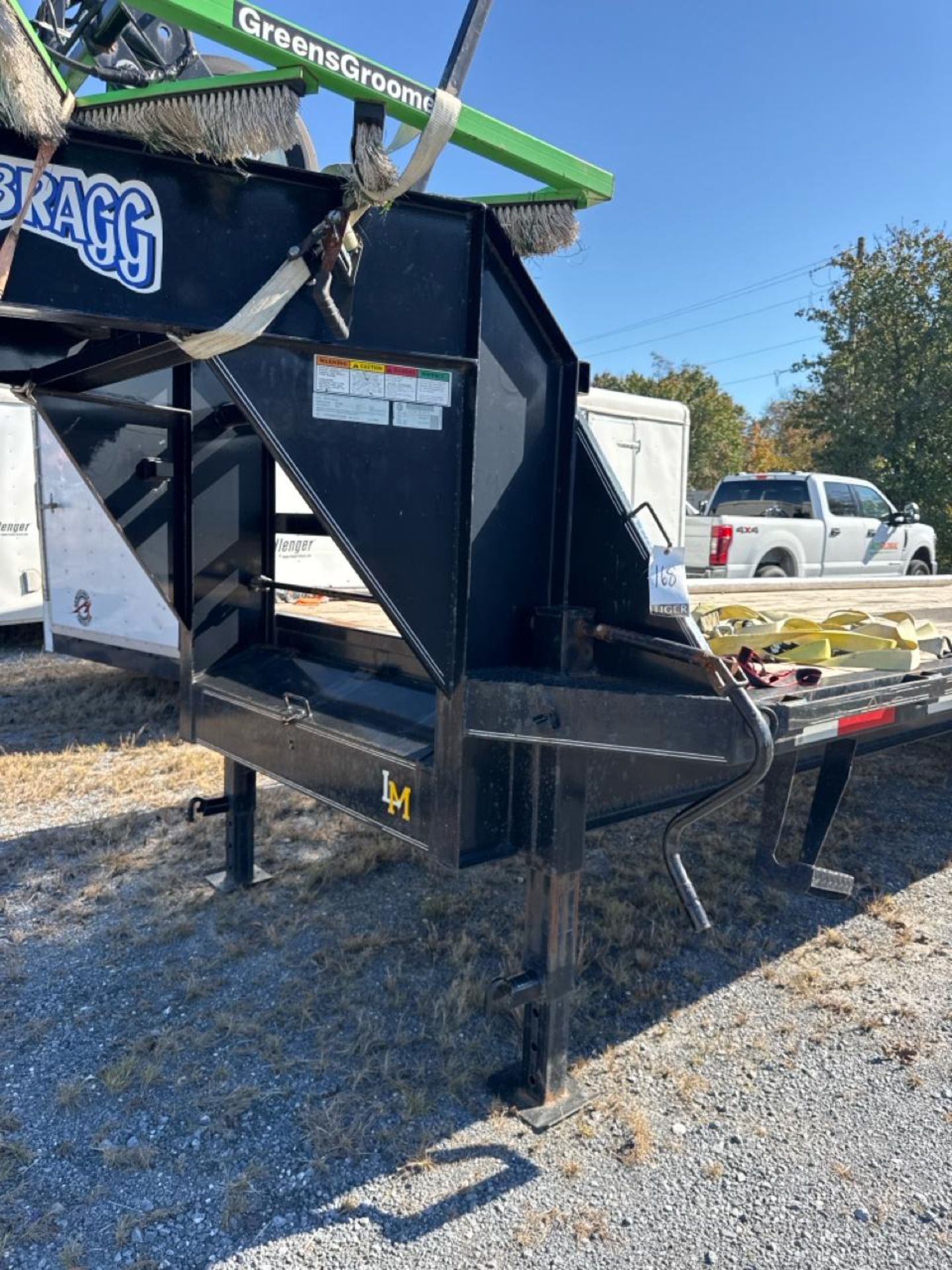 2020 Texas Bragg Gooseneck Flatbed Trailer w/ Ramp, Vin ...