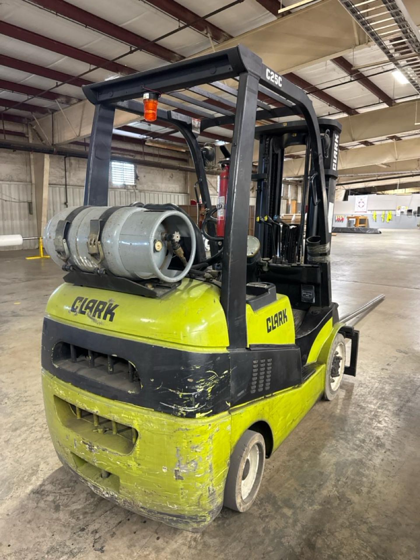 2002 Clark Propane Forklift, M/N- C25CL, S/N- C-232L-0017-9582KF ...
