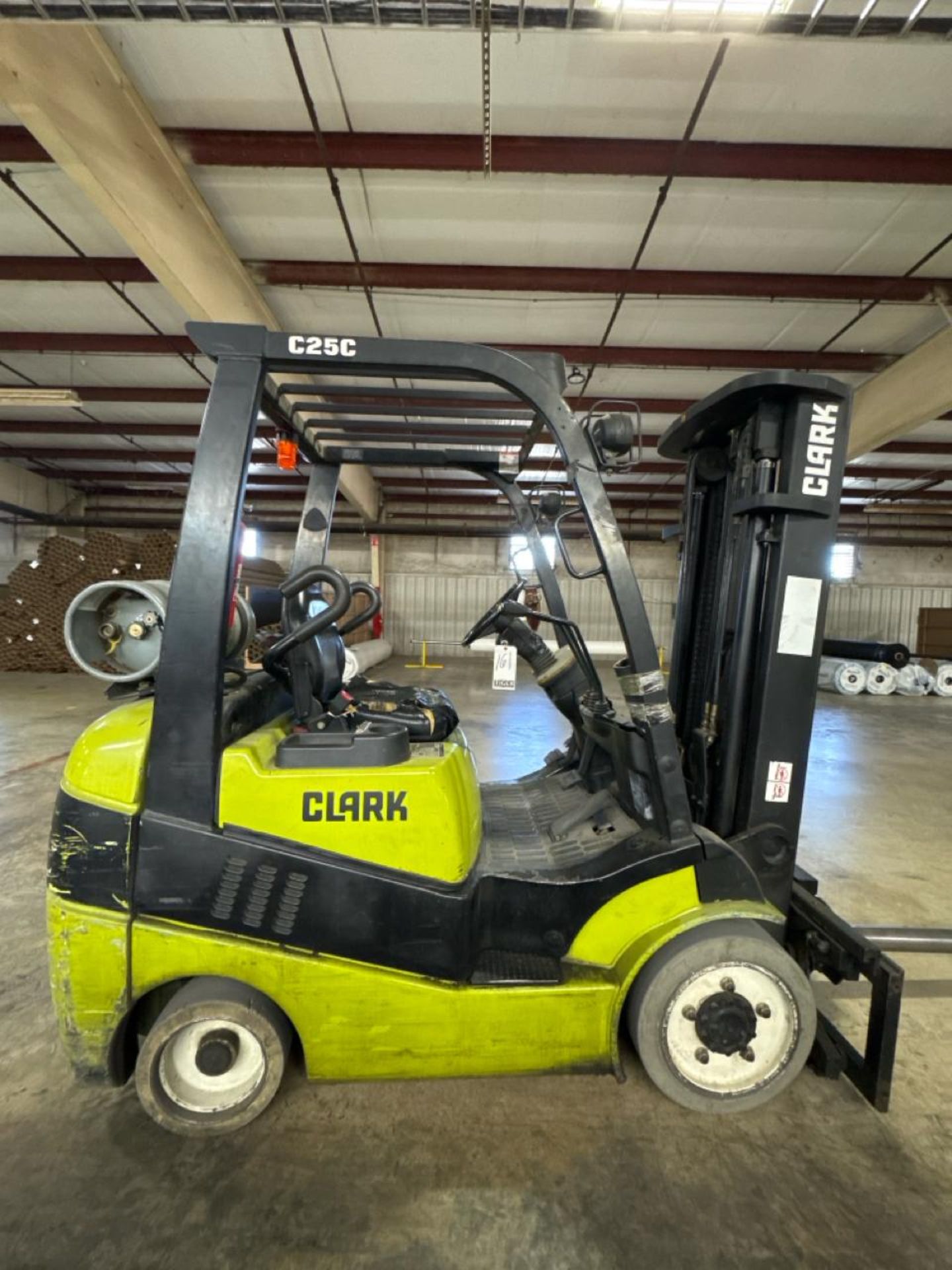 2002 Clark Propane Forklift, M/N- C25CL, S/N- C-232L-0017-9582KF ...