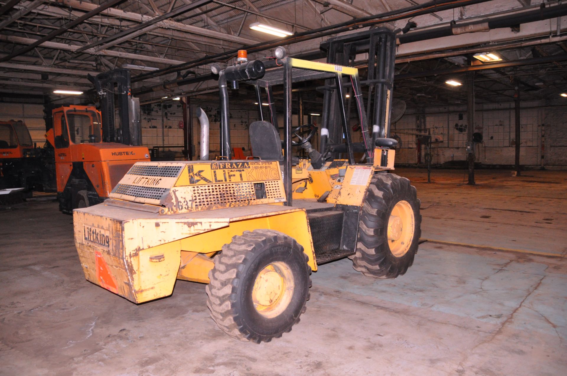 1999 Lift King Model LK-8M42, 8,000-lb. Capacity Diesel Rough Terrain ...