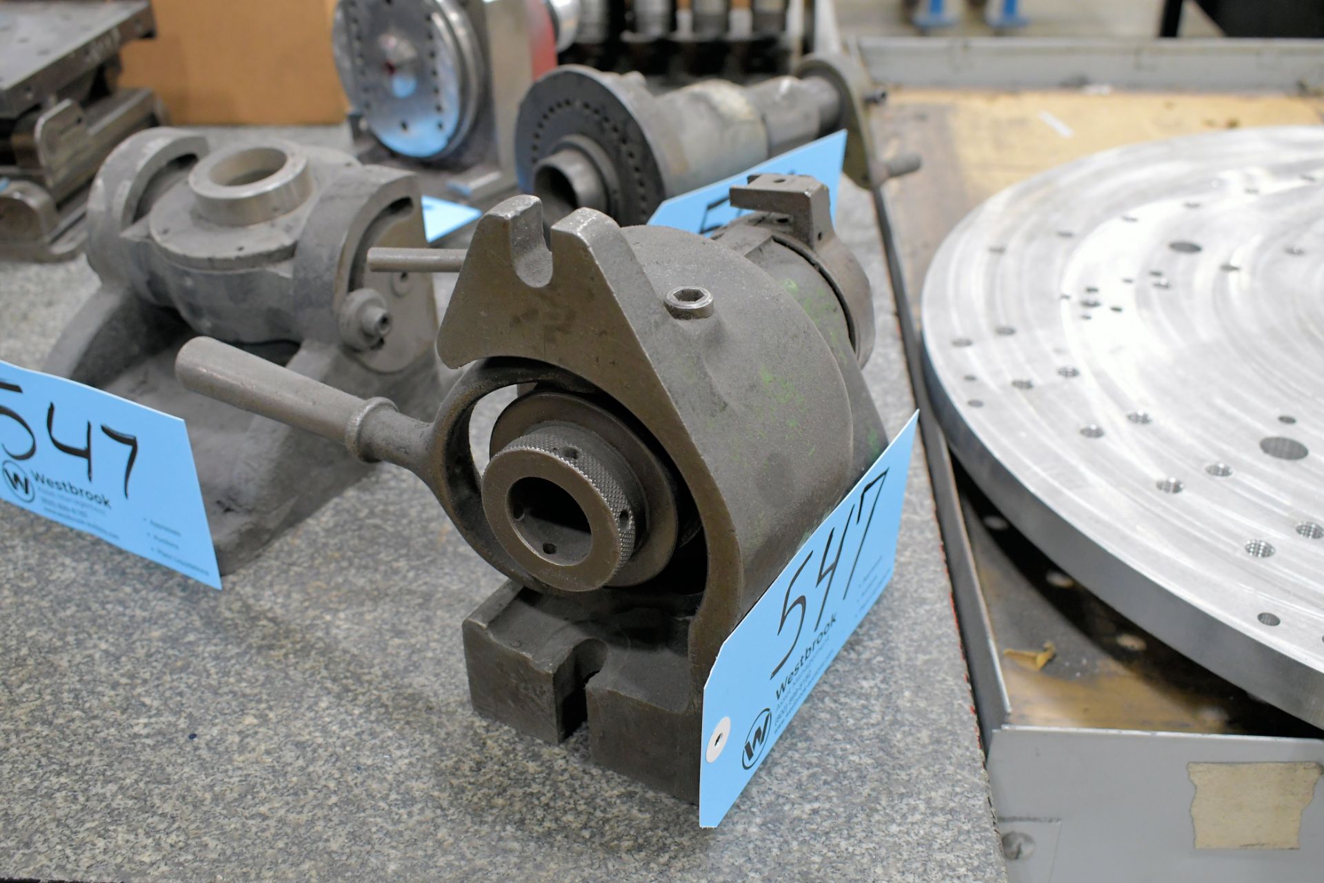 Horizontal/Vertical 5C Collet Index with 5C Collet Fixture
