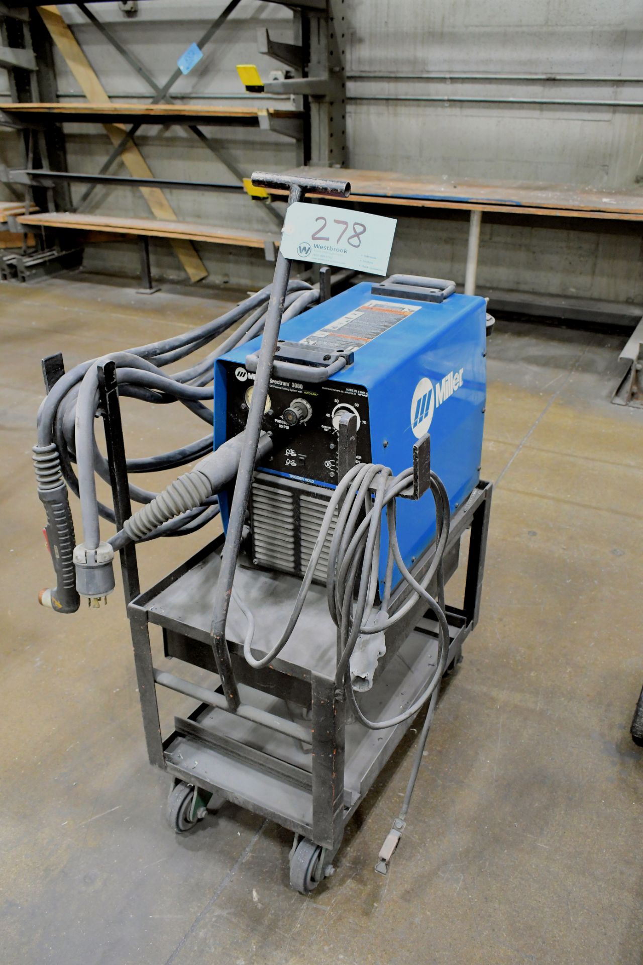 Miller Model Spectrum 3080 Portable 80 Amp DC Portable Plasma Cutter, s ...