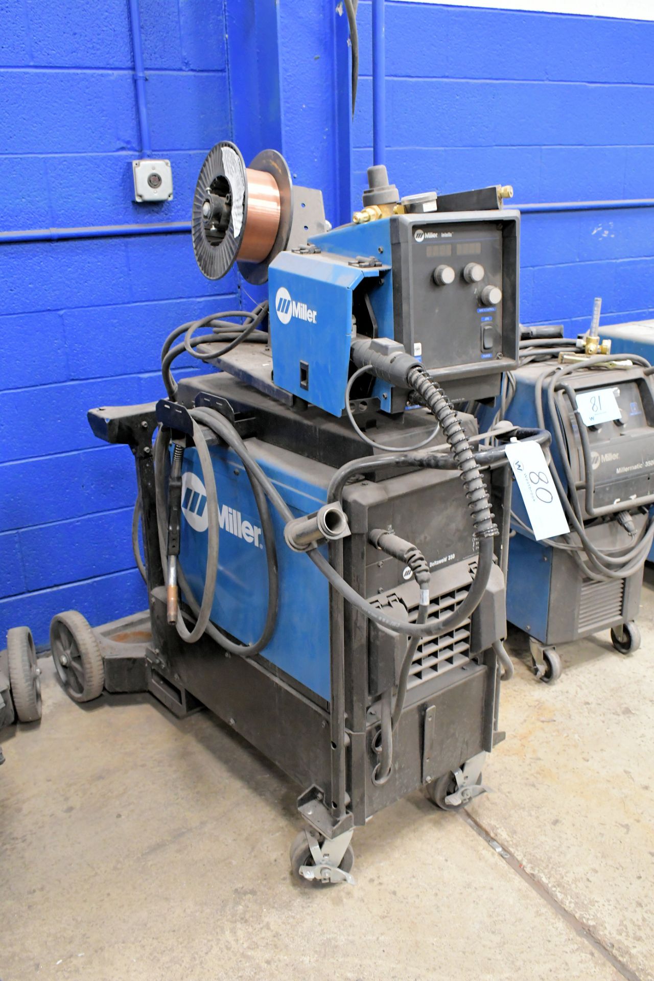 Miller Model Deltaweld 350, 350 Amp Portable Mig Welder with Intellix ...