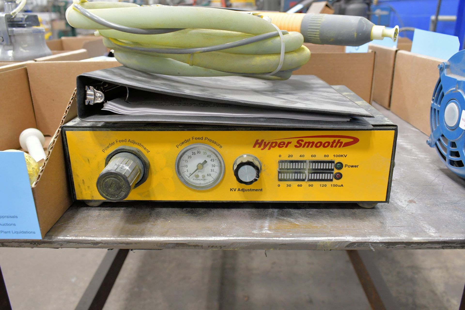 Hyper Smooth Model HS-02G 02 LED Powder Coating Gun System with Controller