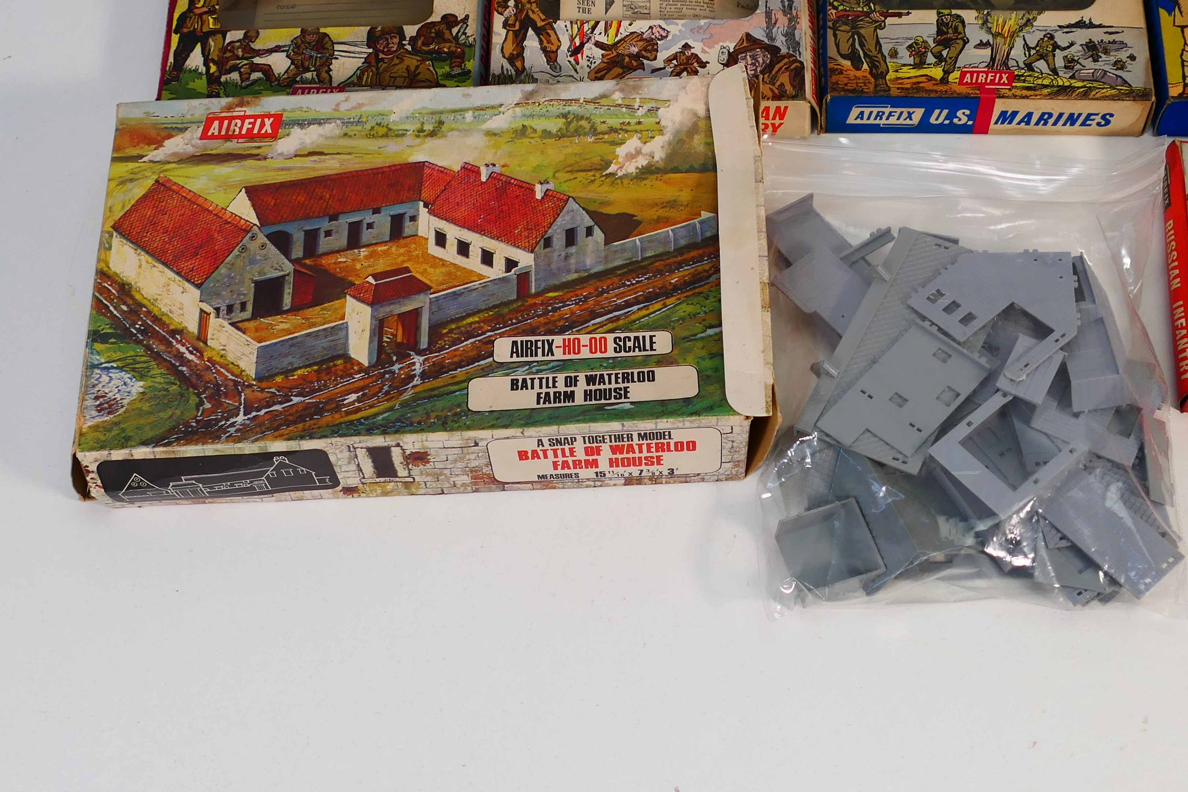 Airfix - A boxed collection of nine Airfix First Issue HO/OO scale ...