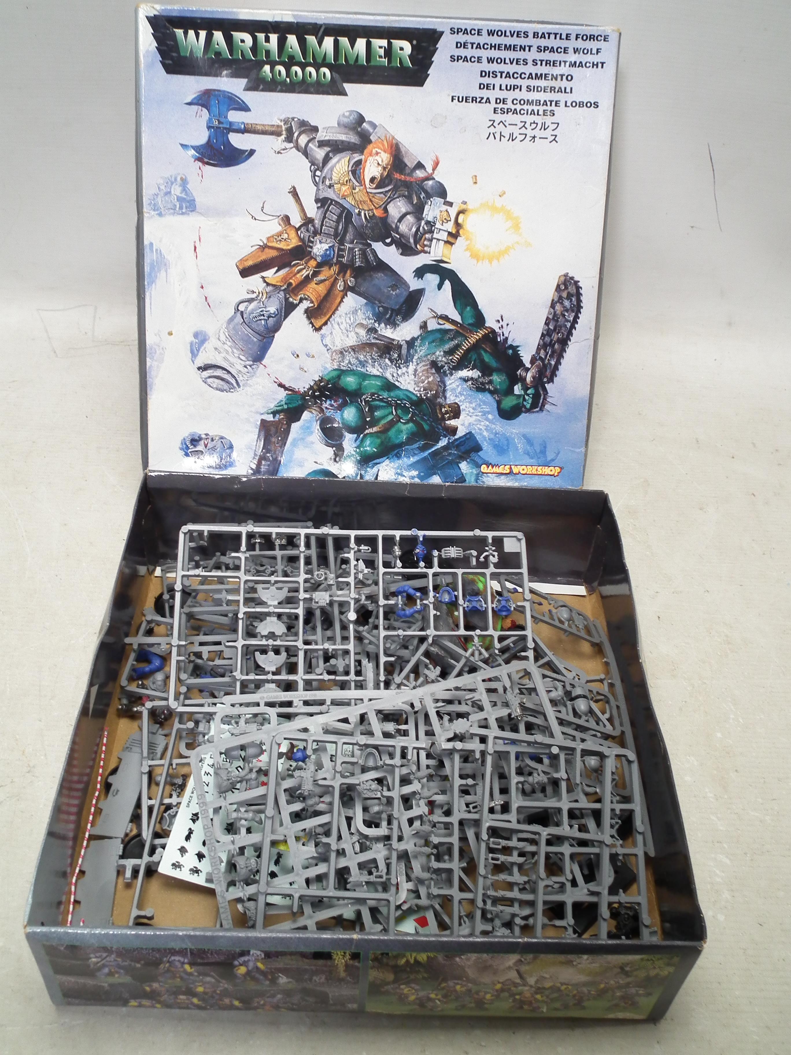 Games Workshop - Warhammer - A boxed Space Wolves Battle Force set ...