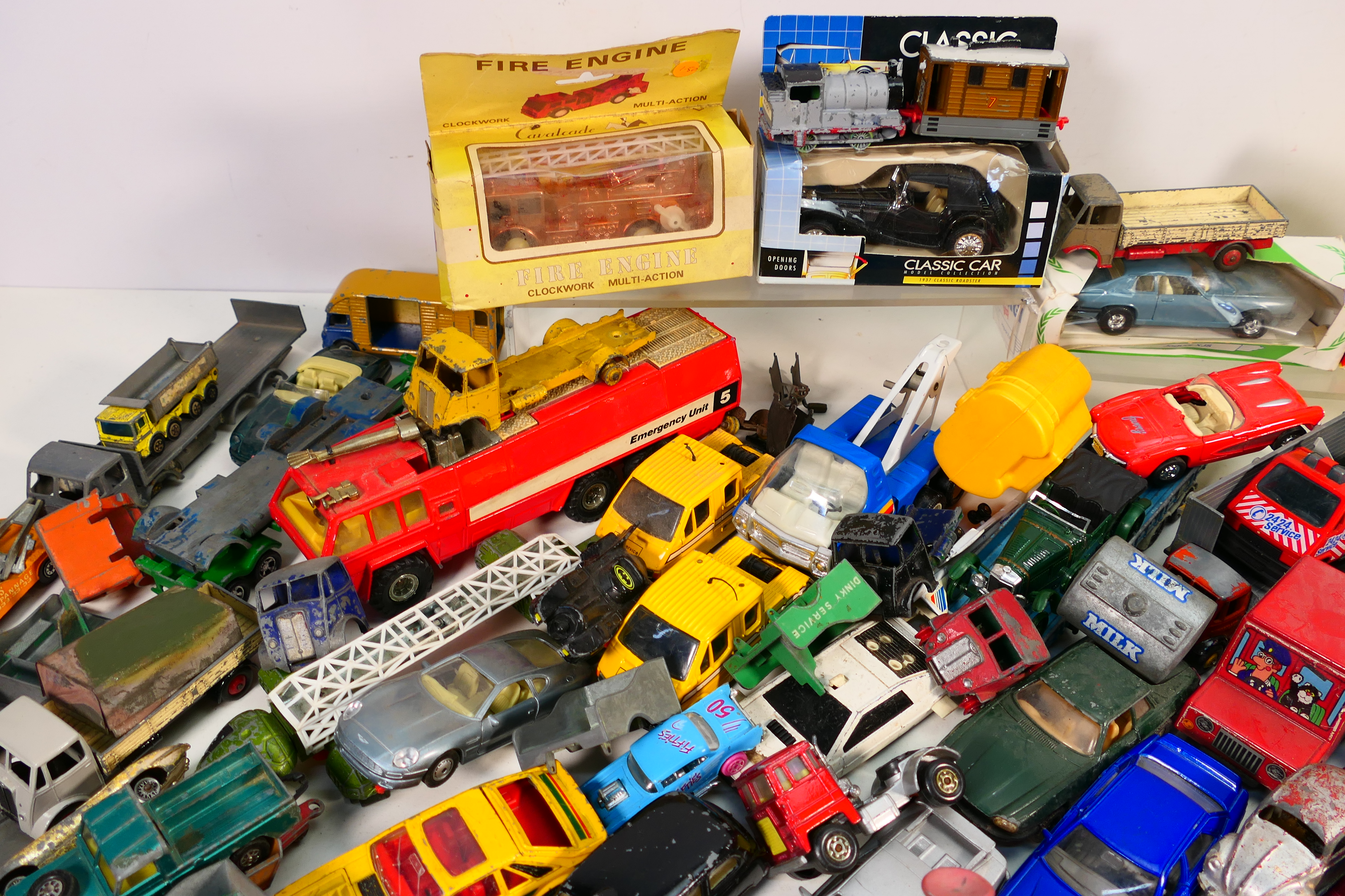 Dinky Toys - Corgi Toys - Matchbox - Benbros - Others - A large ...