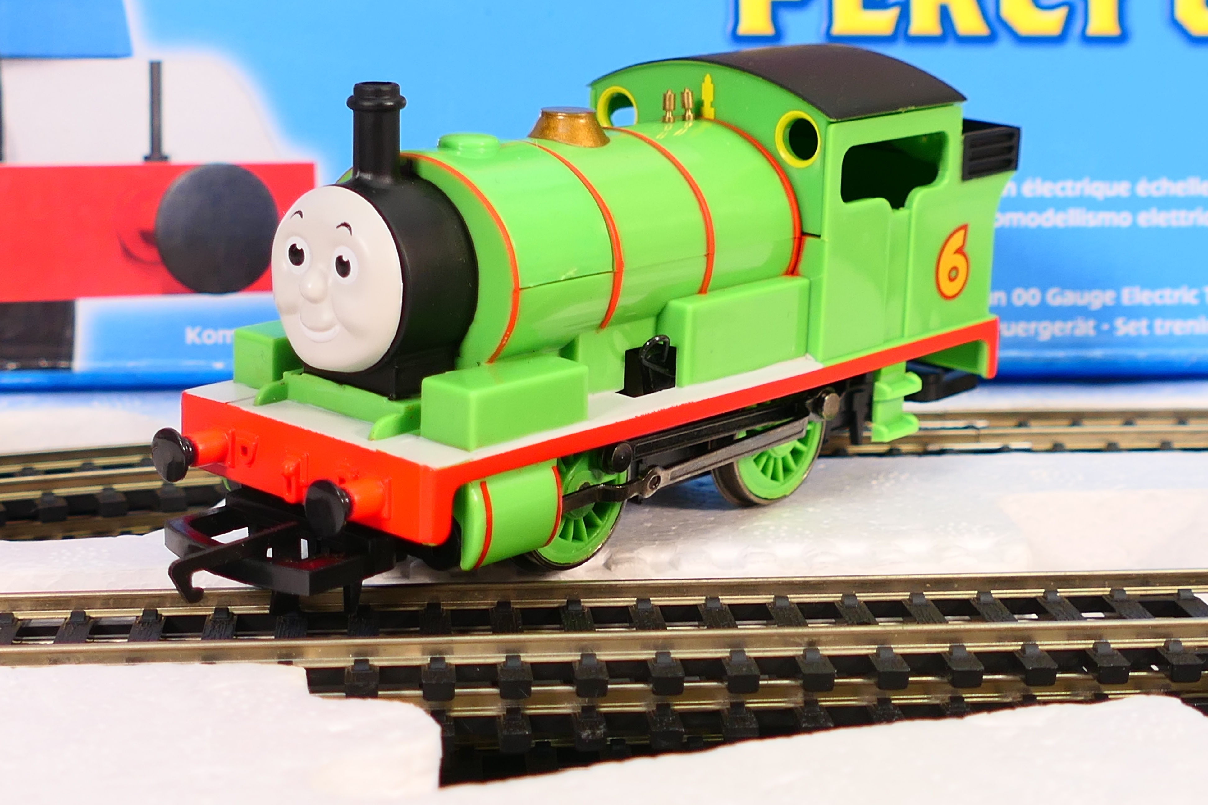 Hornby - A boxed Hornby Thomas & Friends 'Percy & The Mail Train' OO ...