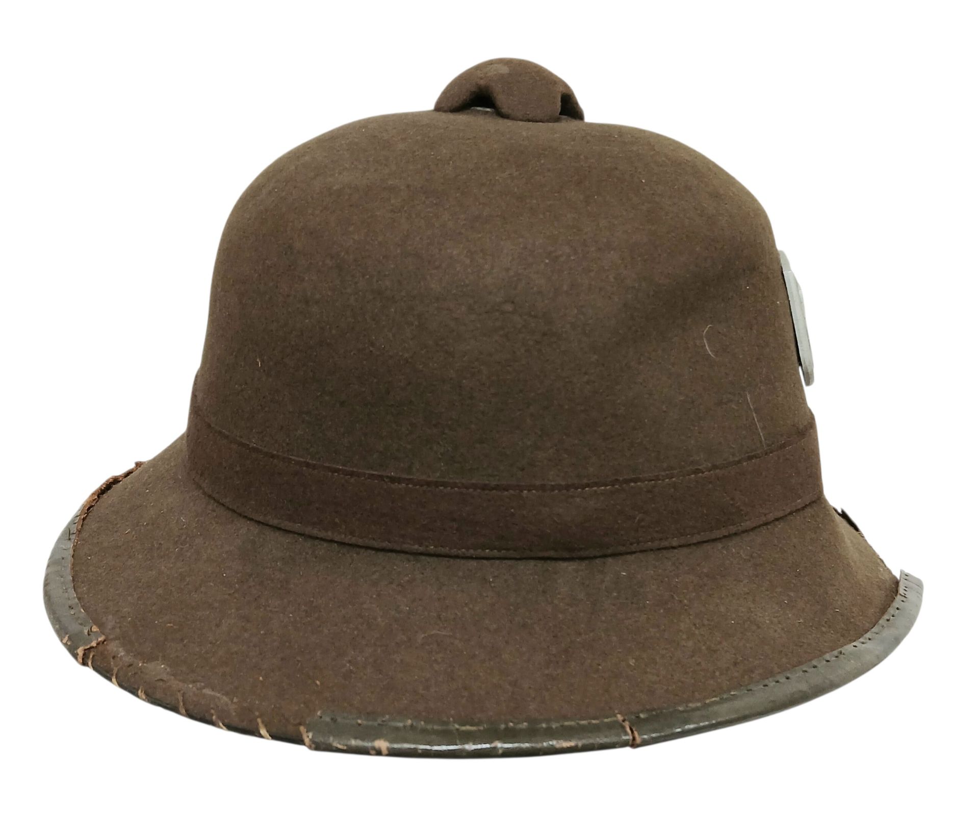 WW2 German Africa Corps 2nd Pattern Tropical Helmet with sand goggles ...