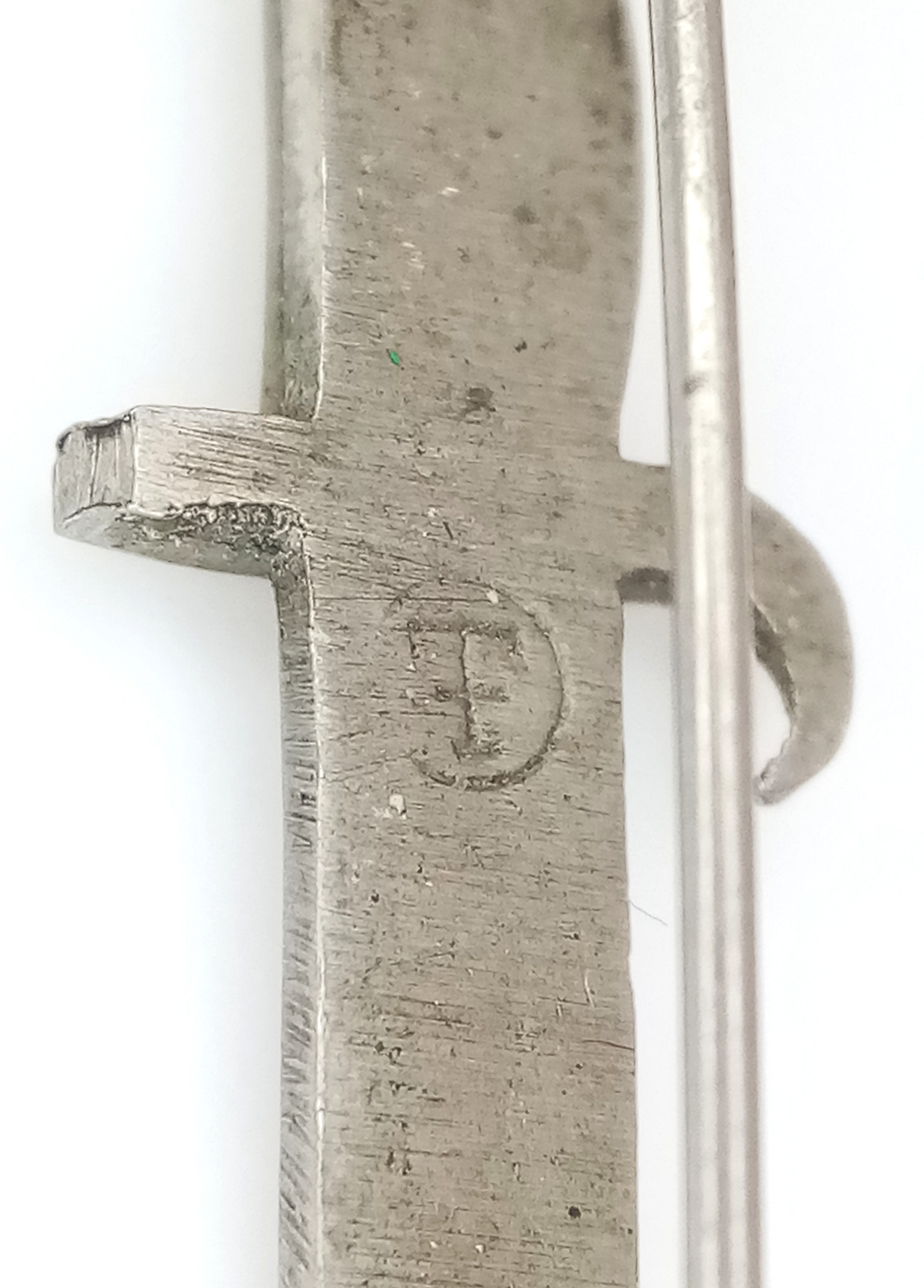 A Vintage/Possibly Antique Blank Ghe Mini Dagger Brooch. Mother of ...