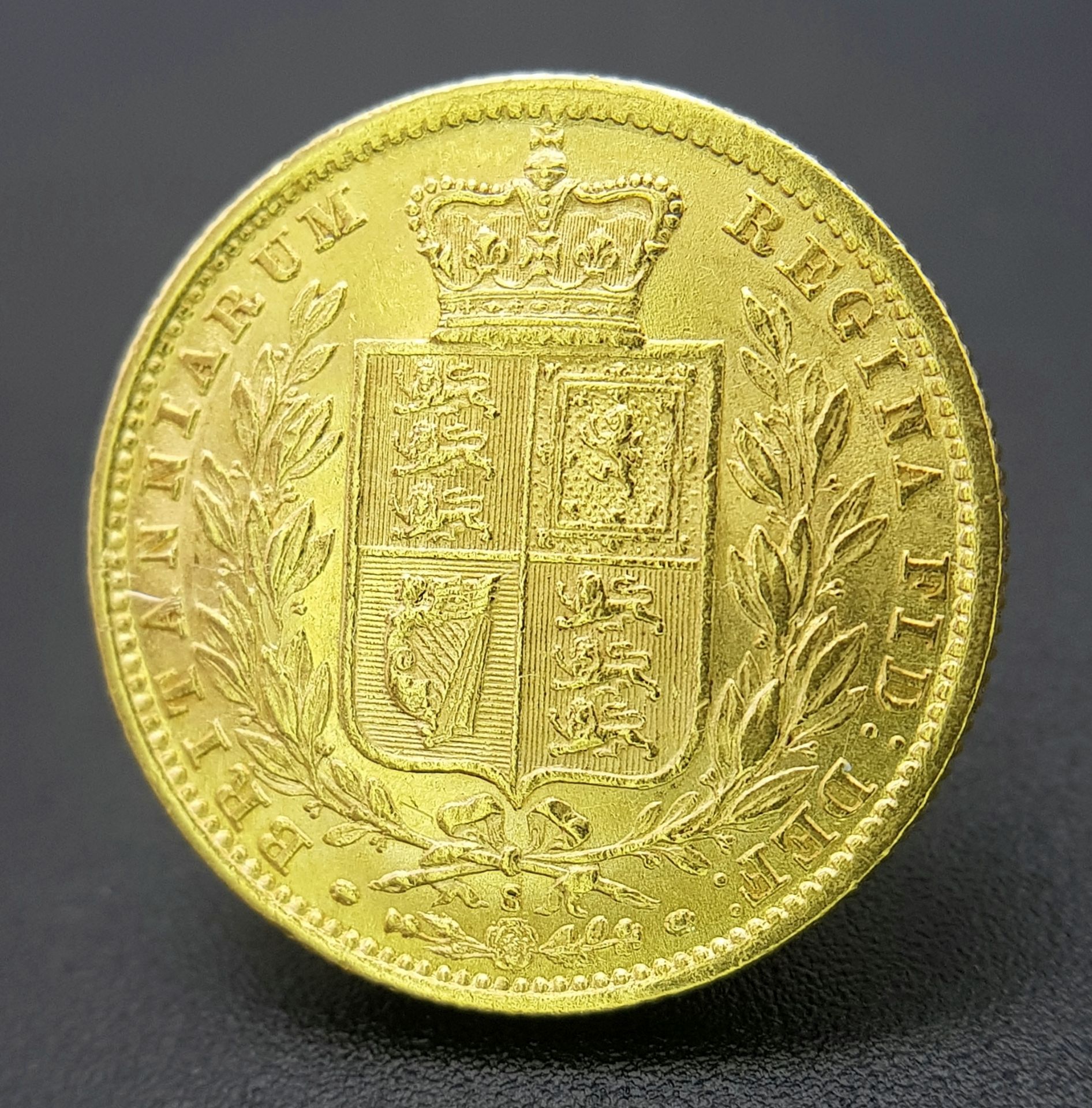 A 1881, QUEEN VICTORIA, SYDNEY MINT, SHIELD BACK, HIGH HAIRLINE, FULL ...