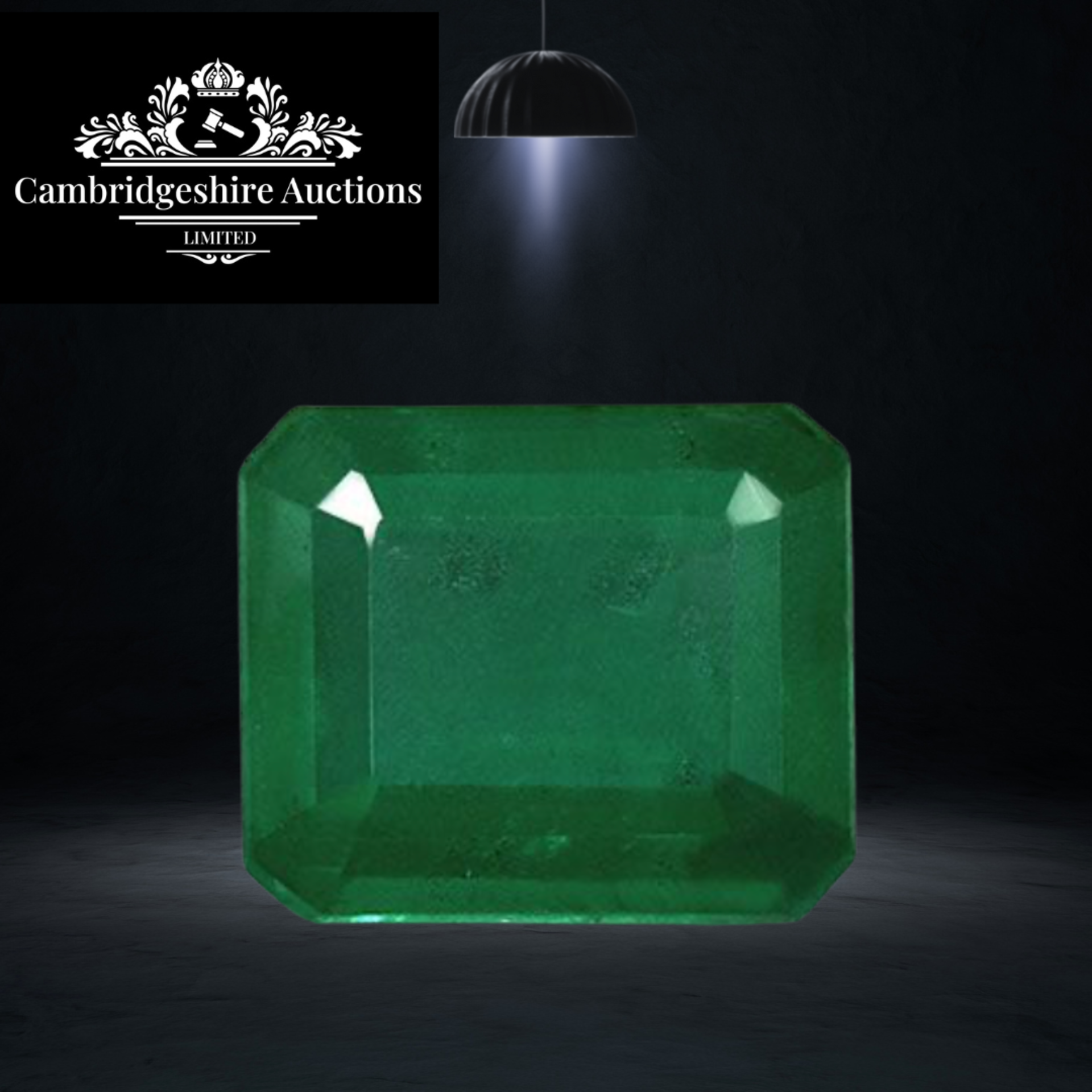 Green Emerald - Emerald Shape EyeClean Clarity 5.85 Carat Shape ...