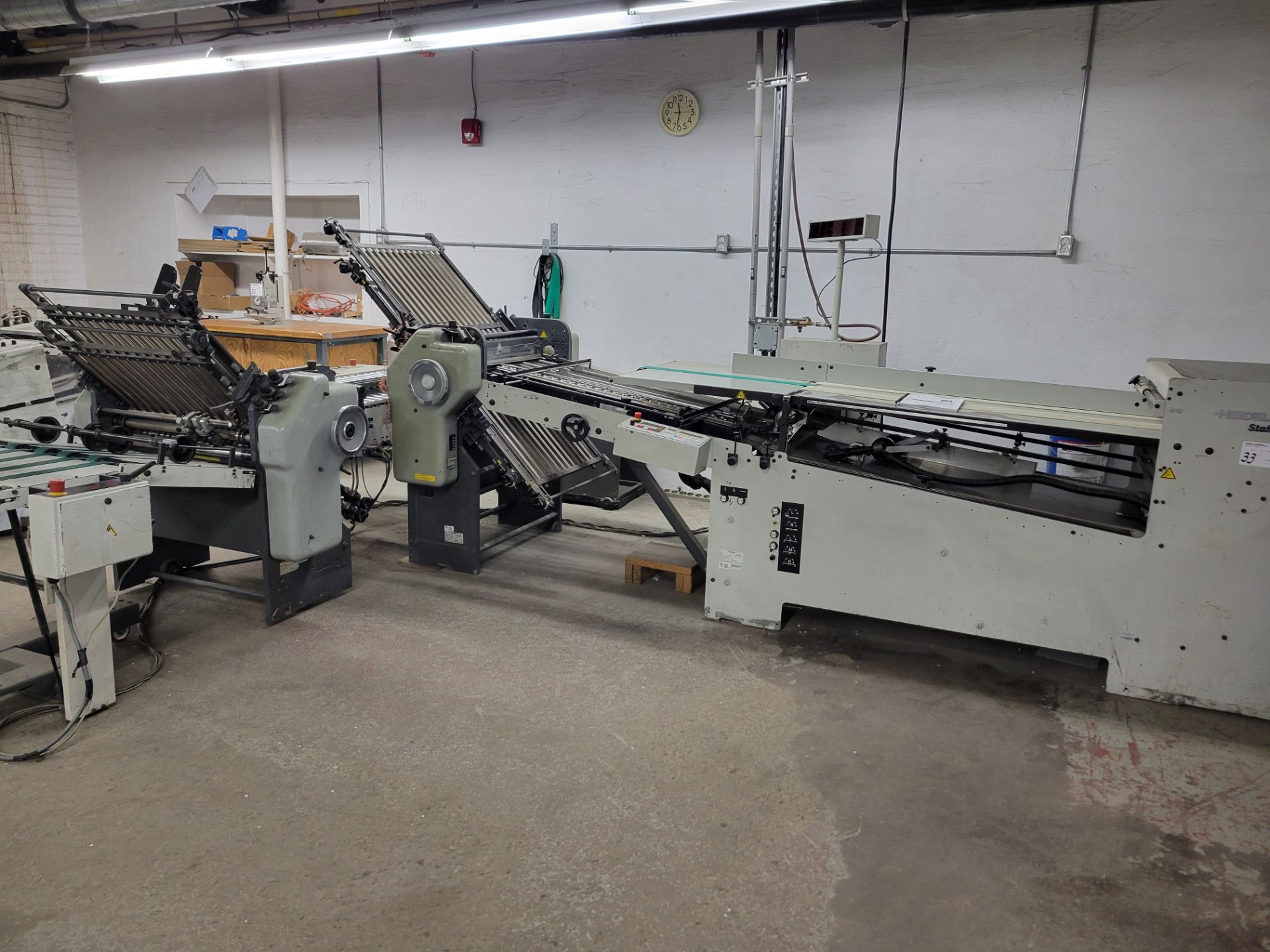 Heidelberg Stahlfolder Paper Folding Machine Line - 1426F-C-3
