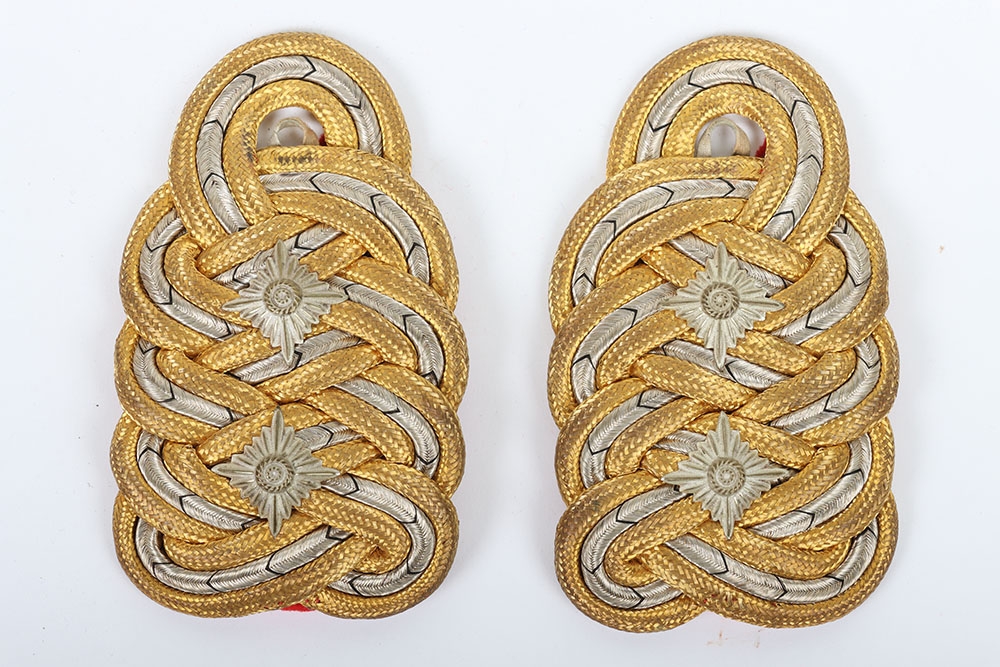 Imperial German Generals Shoulder Boards. A quality made pair in heavy ...