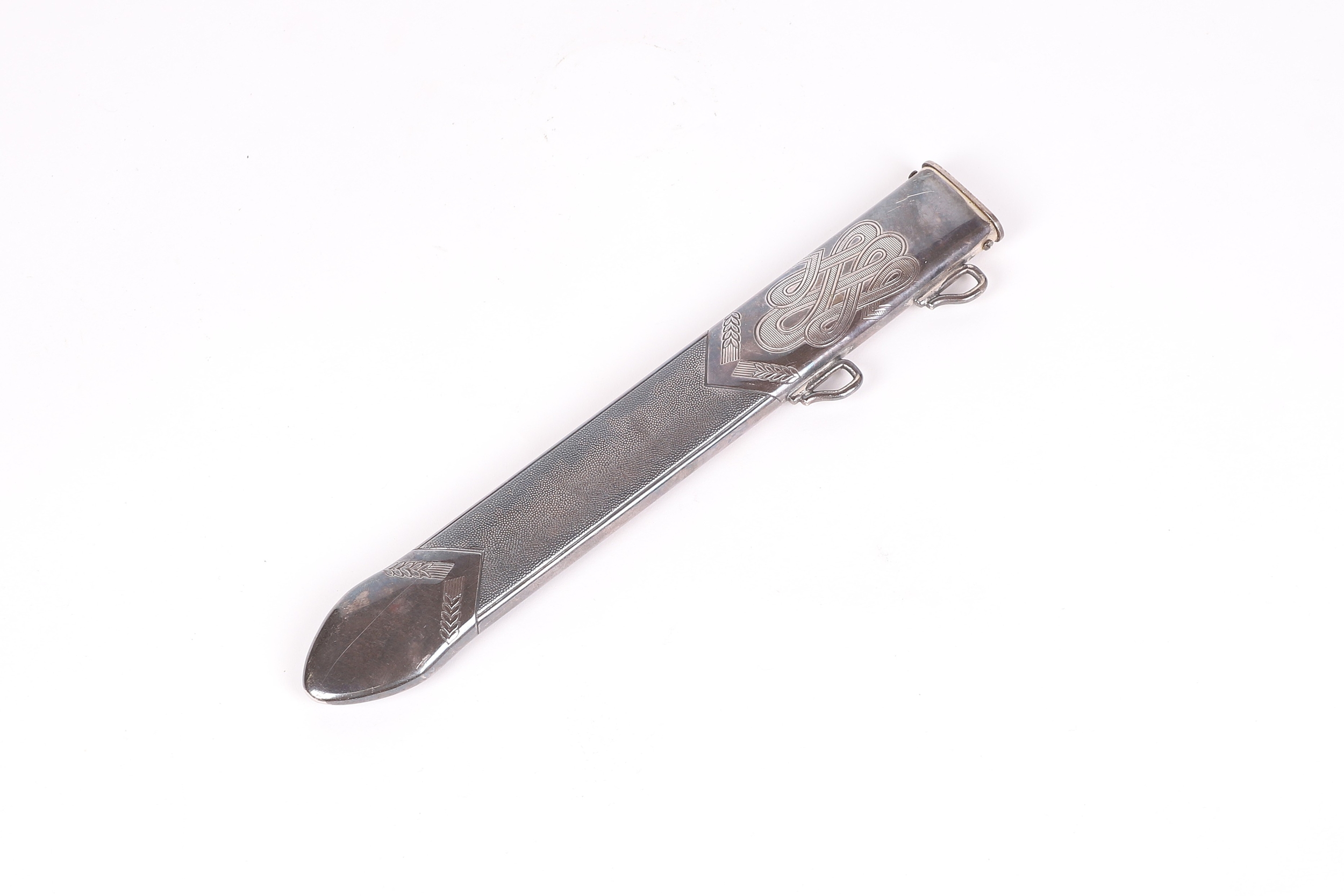 Third Reich RAD Labour Service Officers Dagger Scabbard, excellent ...