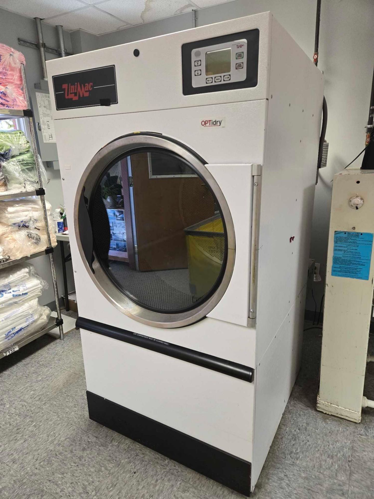 Alliance UniMac gas commercial dryer