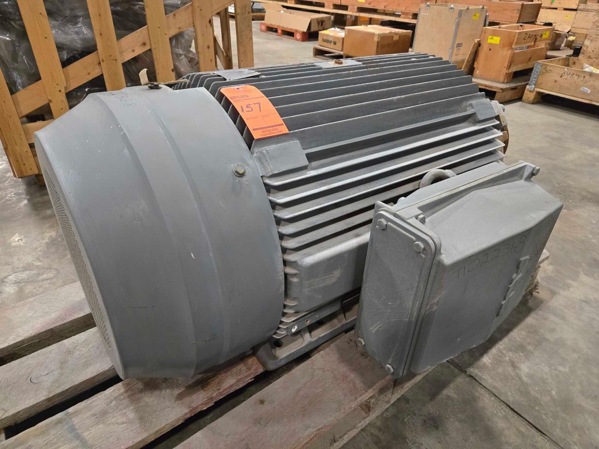 250 HP motor, 449T frame, (floor)