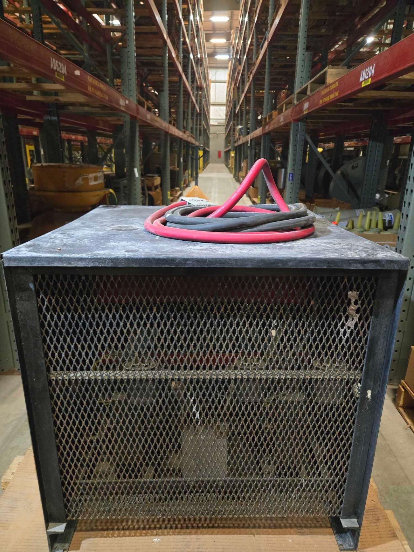 Ferroline forklift battery charger m/n 3FL18-1400, s/n B104354, 3 phase ...