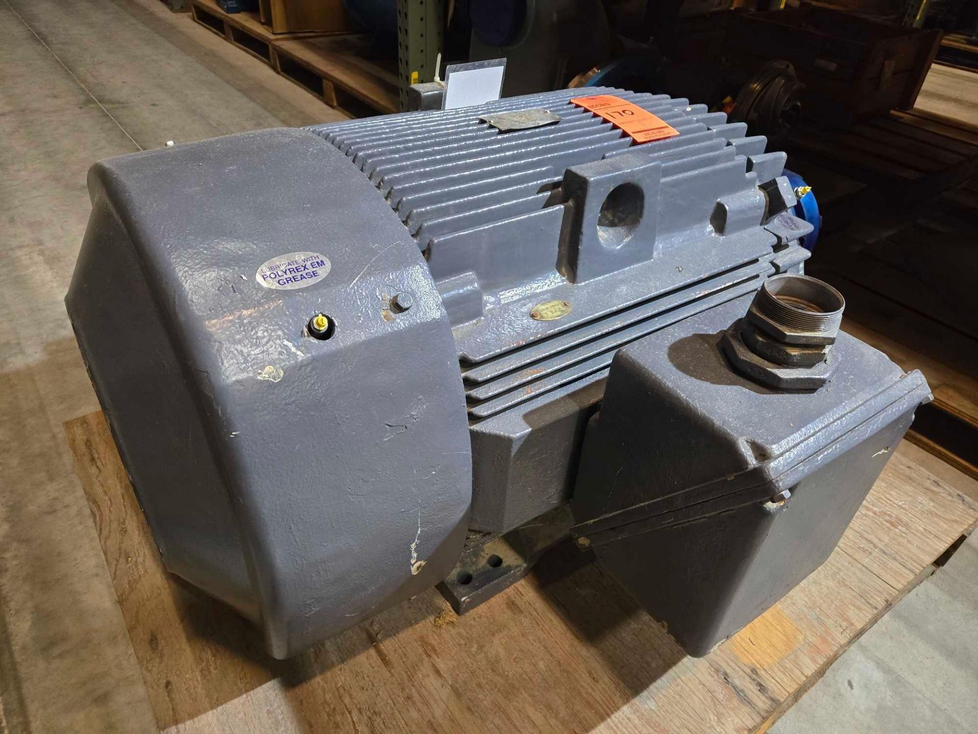 General Electric 125 HP A-C motor, m/n 5KS444SS208, s/n GY272052, 1785 ...