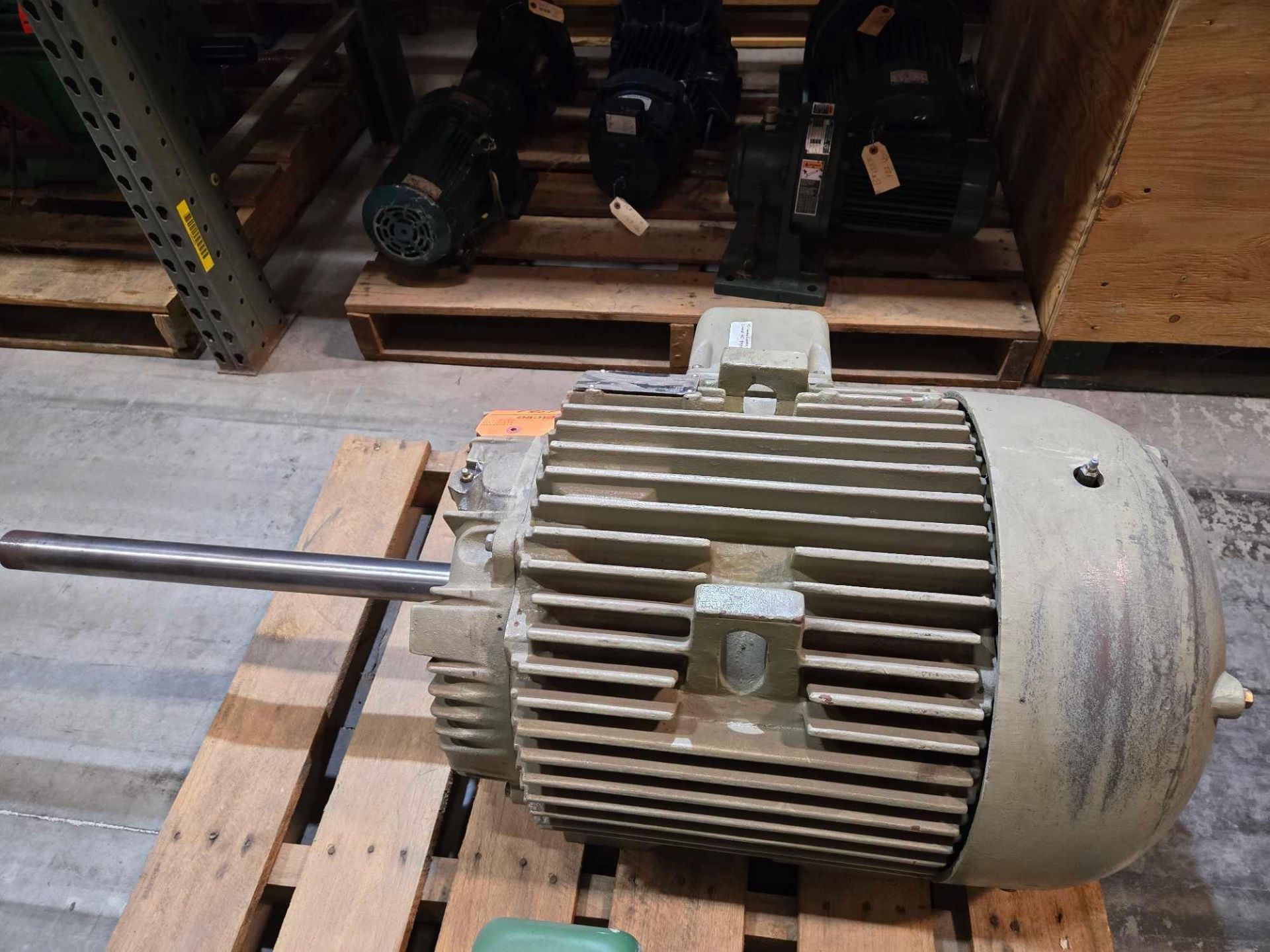 General Electric 40 HP AC motor m/n 5KS324SAA108B, s/n WVFT256A01, 3575 ...