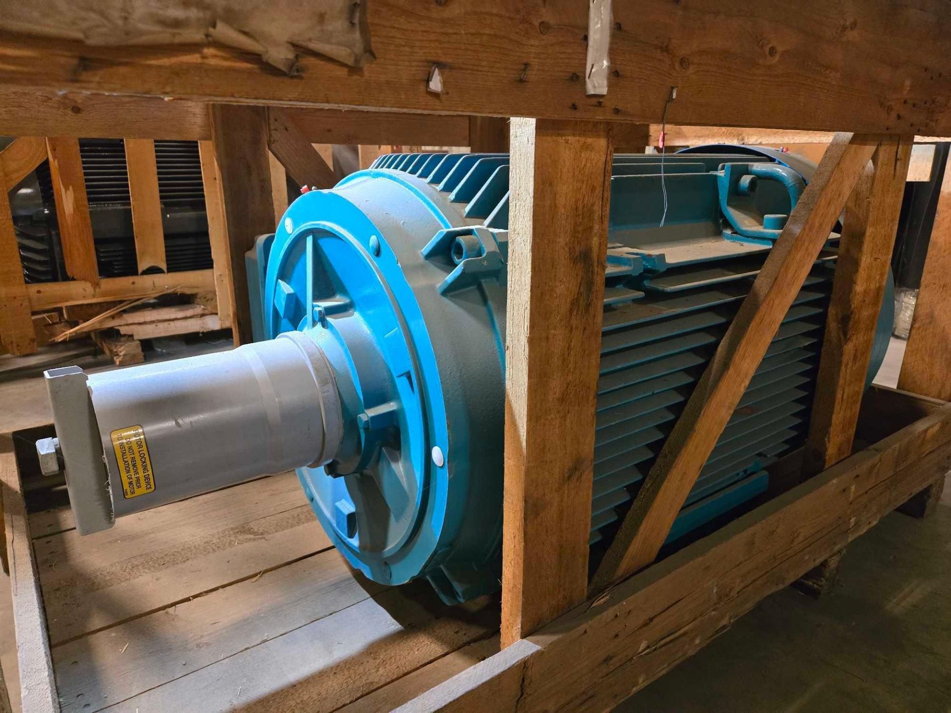 Brook Hansen 300 HP motor, s/n GE049931, 1780 RPM, 460V, W-DF505Z-R ...