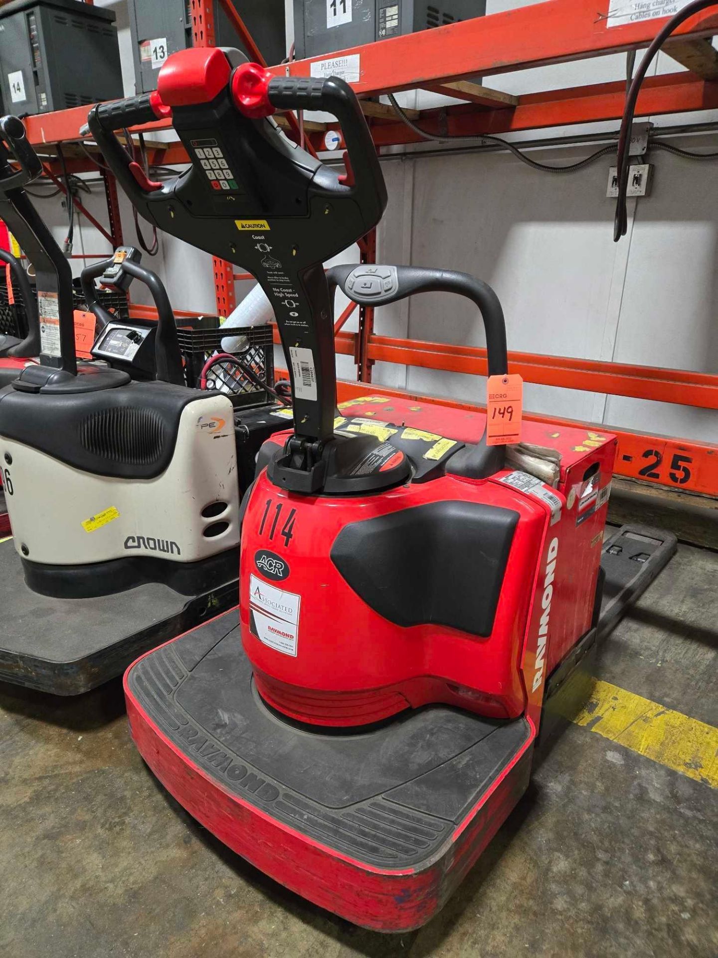 2021 Raymond Stand On Electric Pallet Jack, Model 8410, 6,000 Lb ...