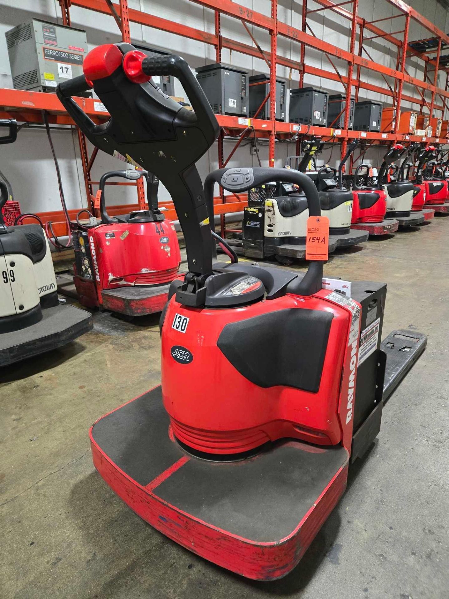 2022 Raymond Stand On Electric Pallet Jack, Model 8410, 6,000 Lb ...