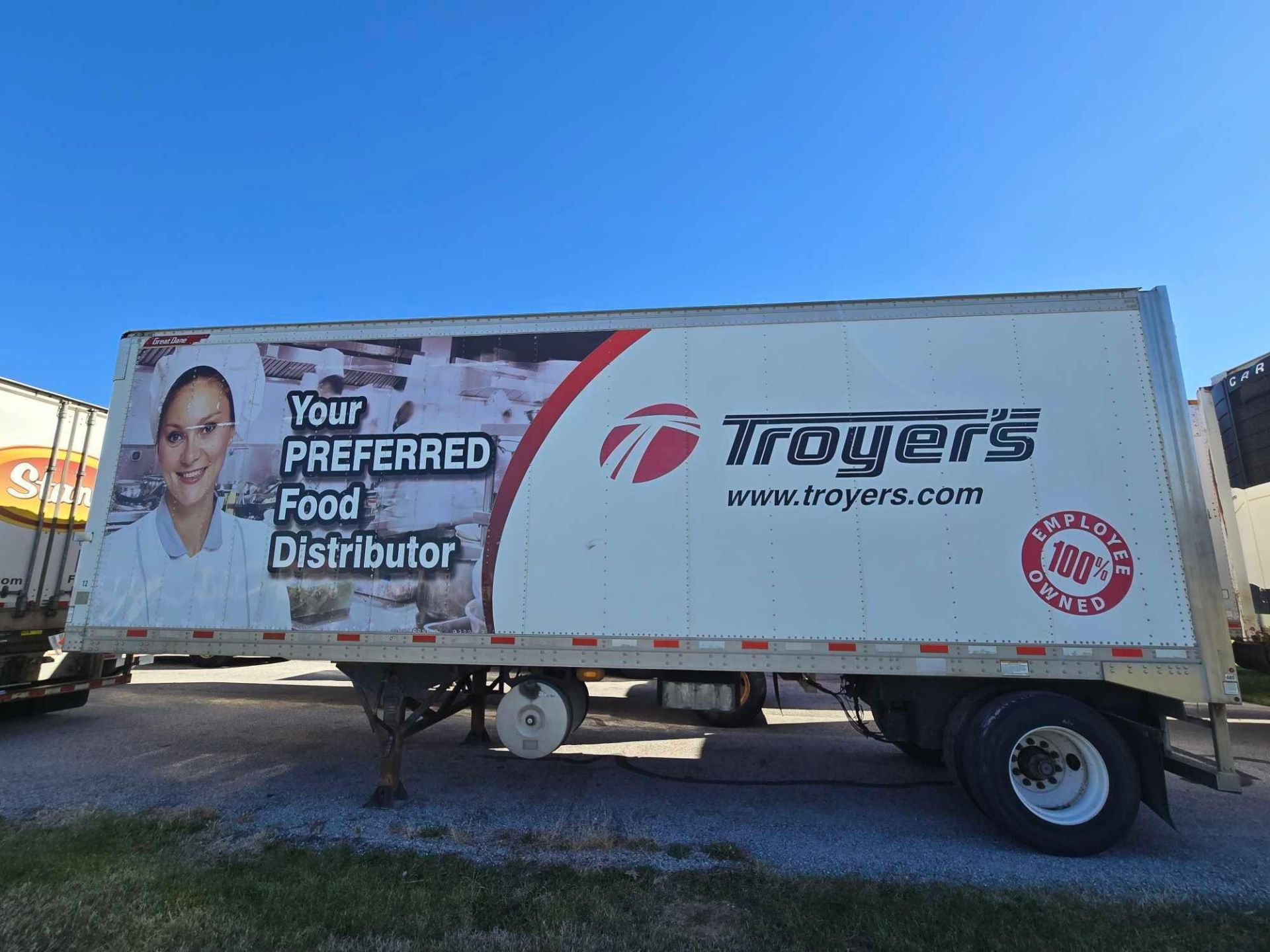 2014 Great Dane Refrigerator Trailer, vin 1GRAA5713FB704371, Dual Zone ...