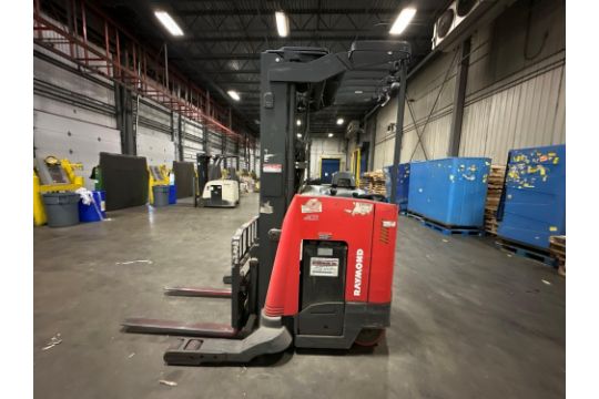 2018 Raymond Electric Stand Up Reach Truck, Model 730-R45TT, 3,500 ...