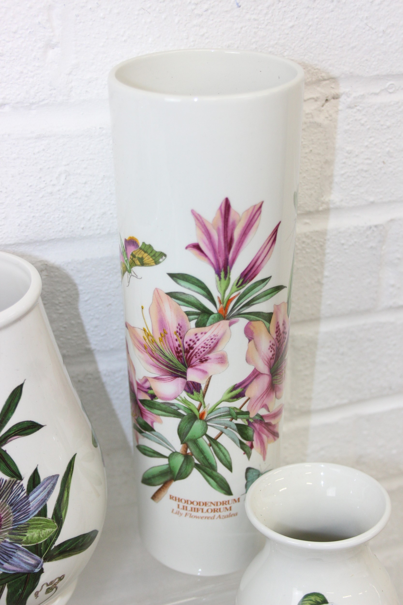 A large qty of assorted Portmeirion ceramics to inc a number of vases ...