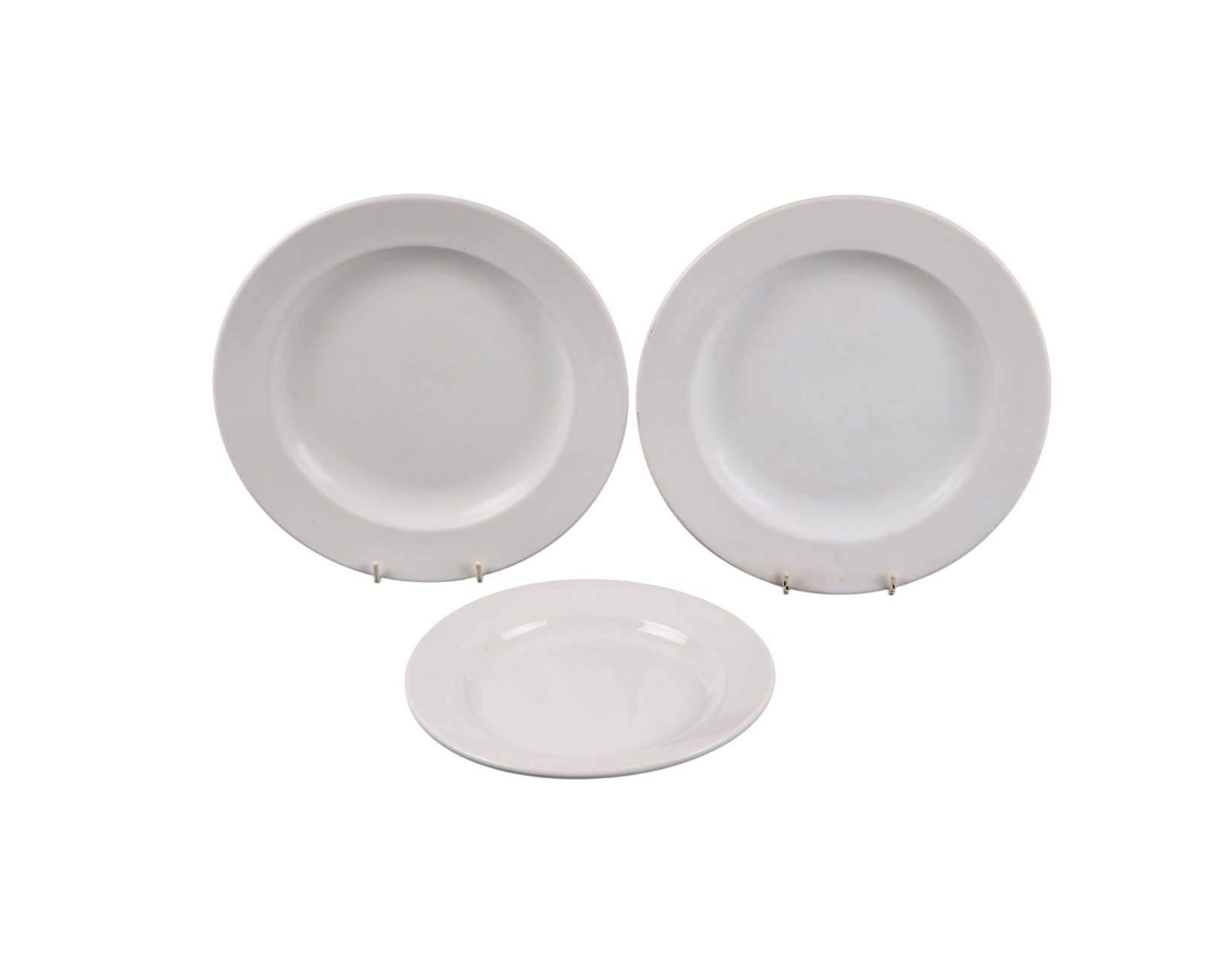 German Third Reich Interest: Three Nazi porcelain tableware plates ...