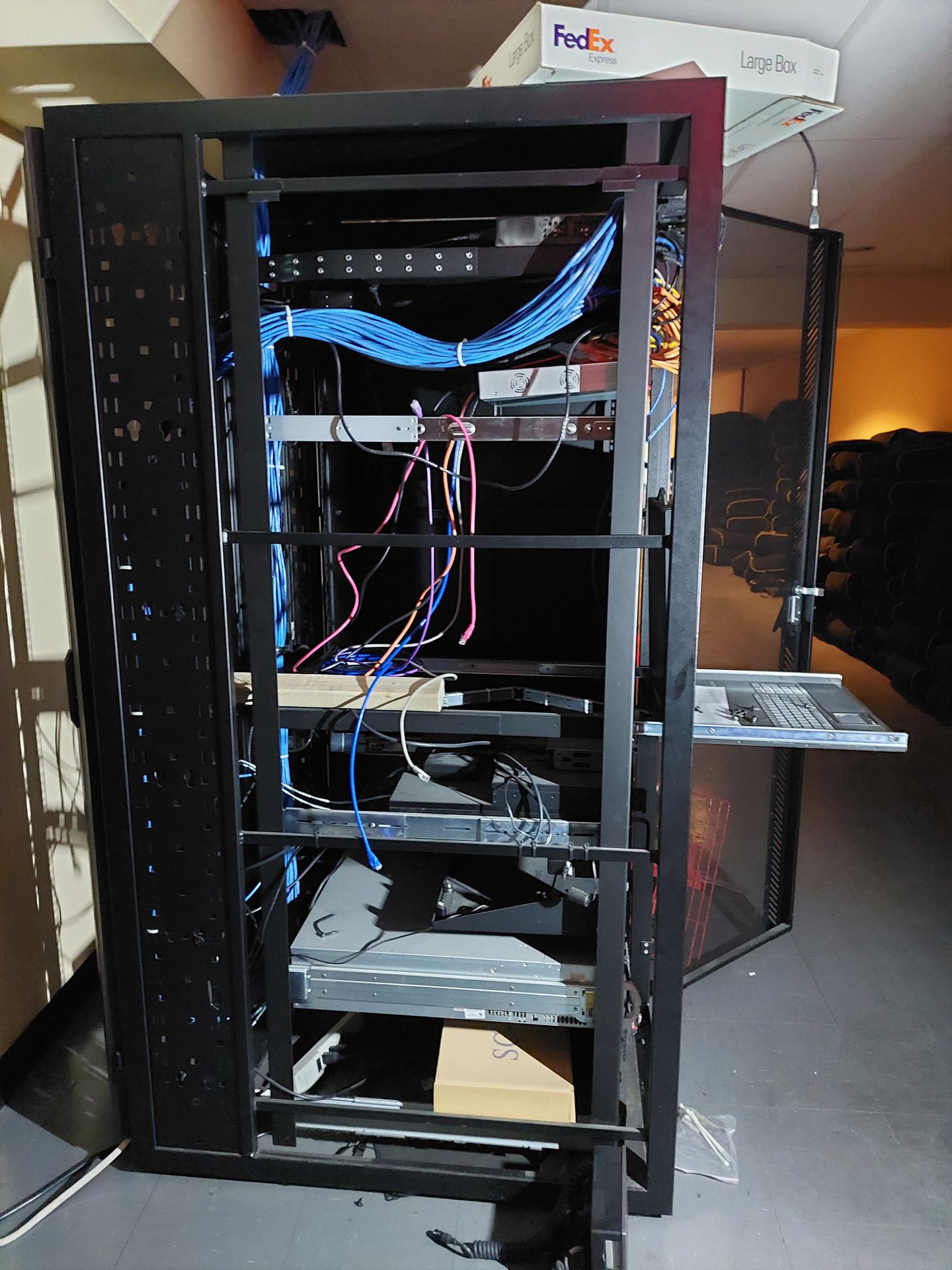 ALL WITH SERVER RACK