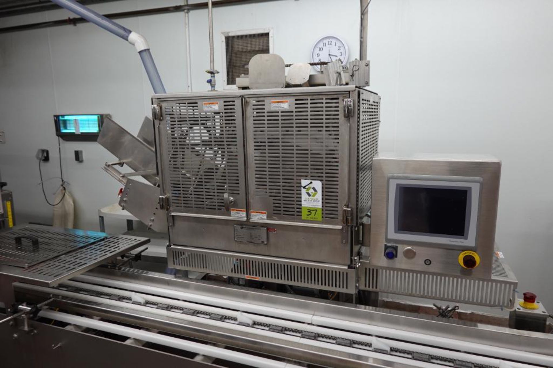 2022 BW Integrated Systems SS rotary label placer, Model T7500, SS ...