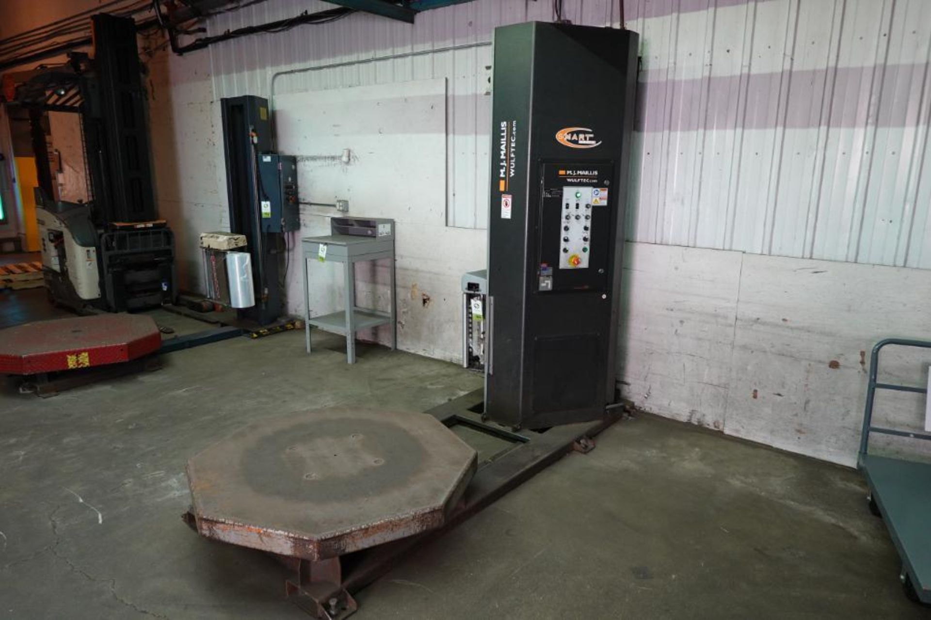 Wulftec pallet stretch wrapper, Model WSMH-150-S, 120 volt, 48 in ...