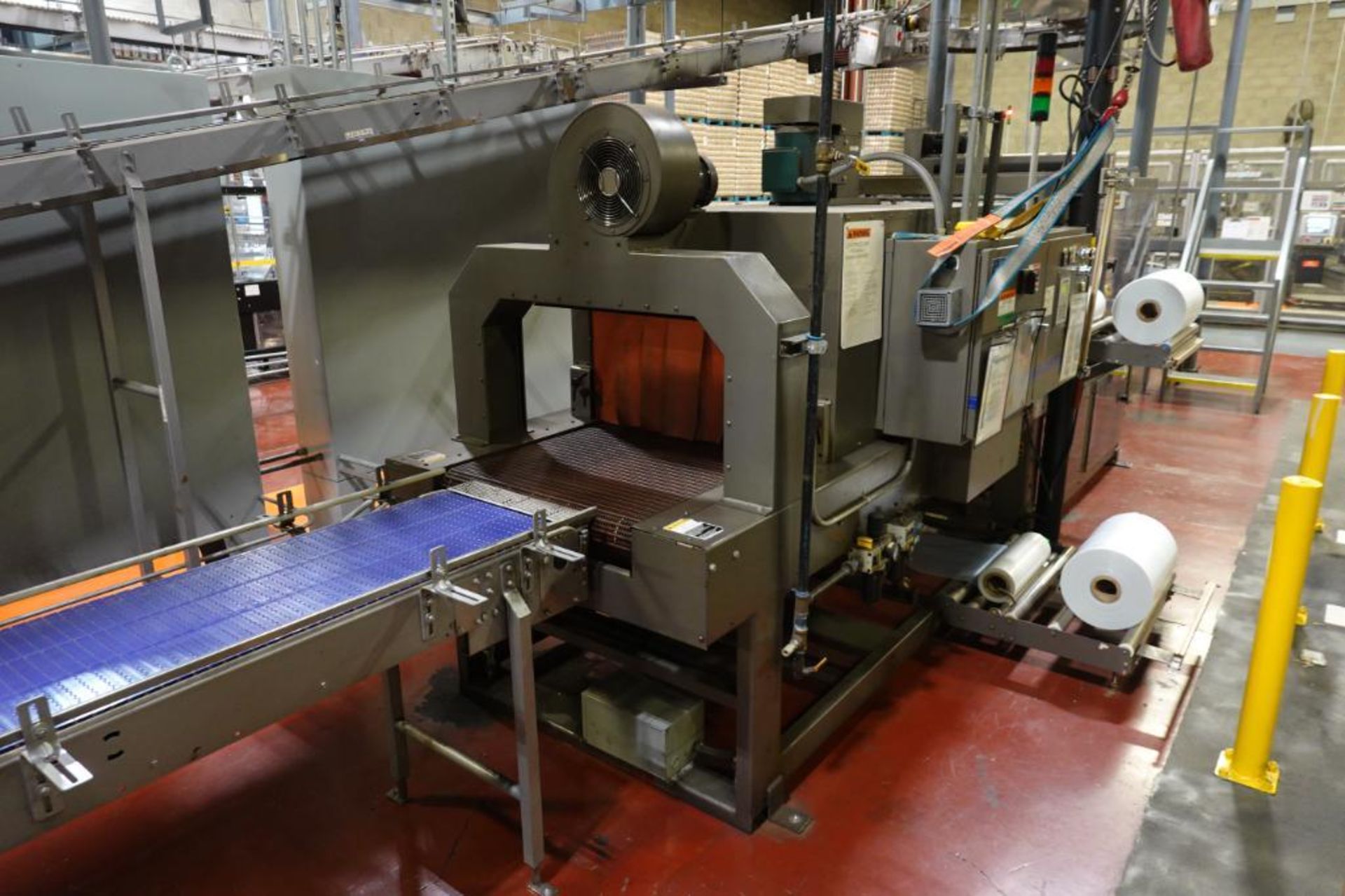 Arpac shrink bundler, Model 45TW-28, SN 7433, year 2006, infeed ...
