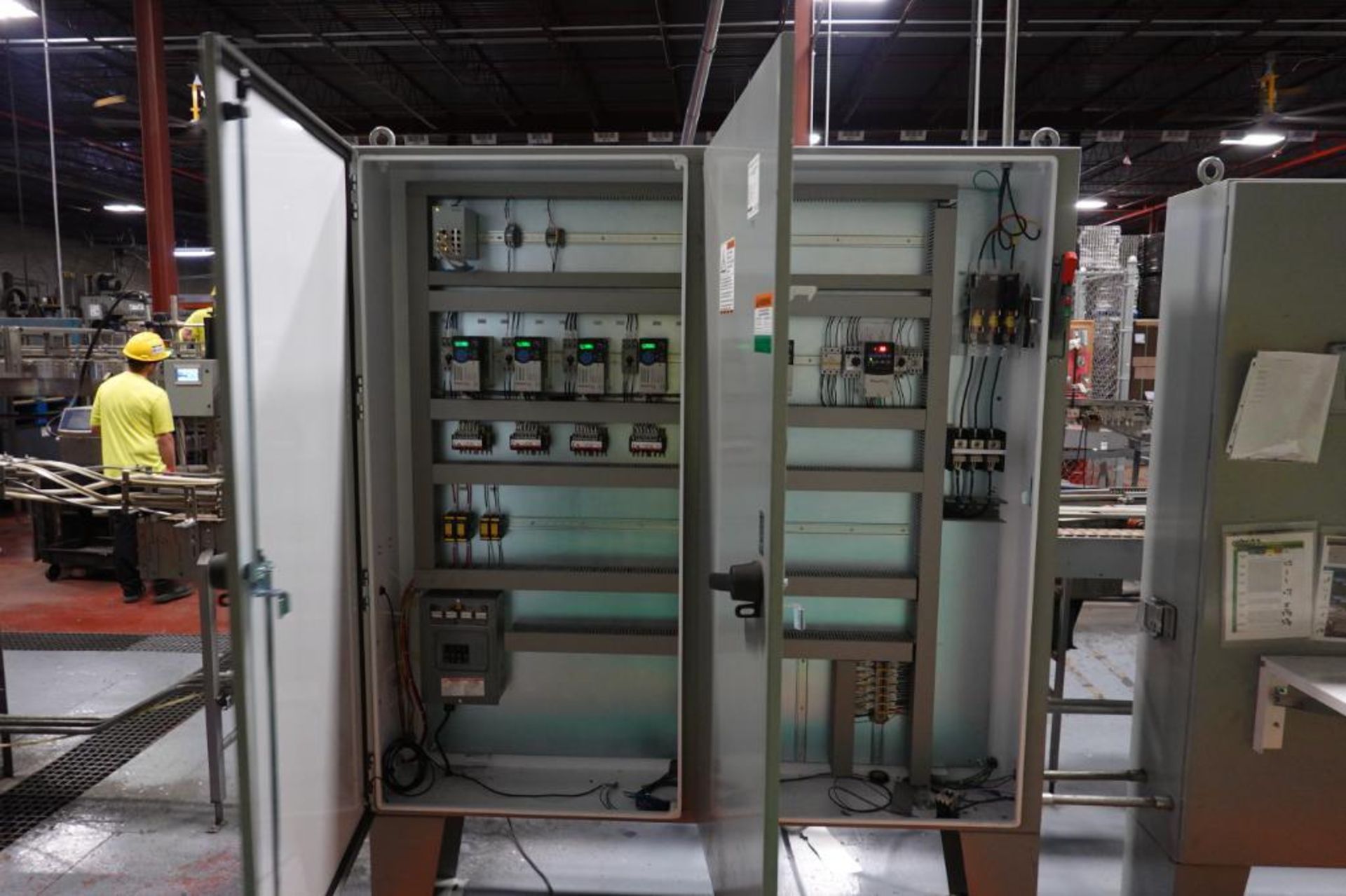 Parkway 2-door conveyor control panel, 72 in. x 12 in. x 82 in **{3rd ...
