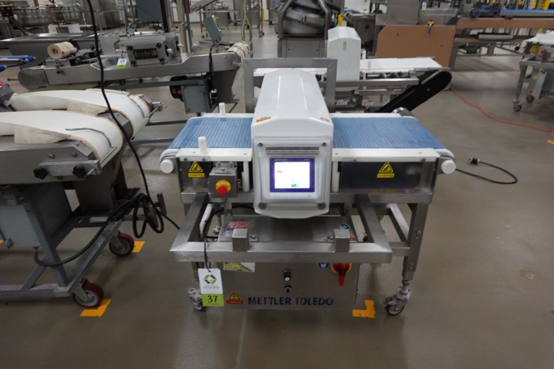 2020 Mettler Toledo metal detector with conveyor, Model Signature touch ...