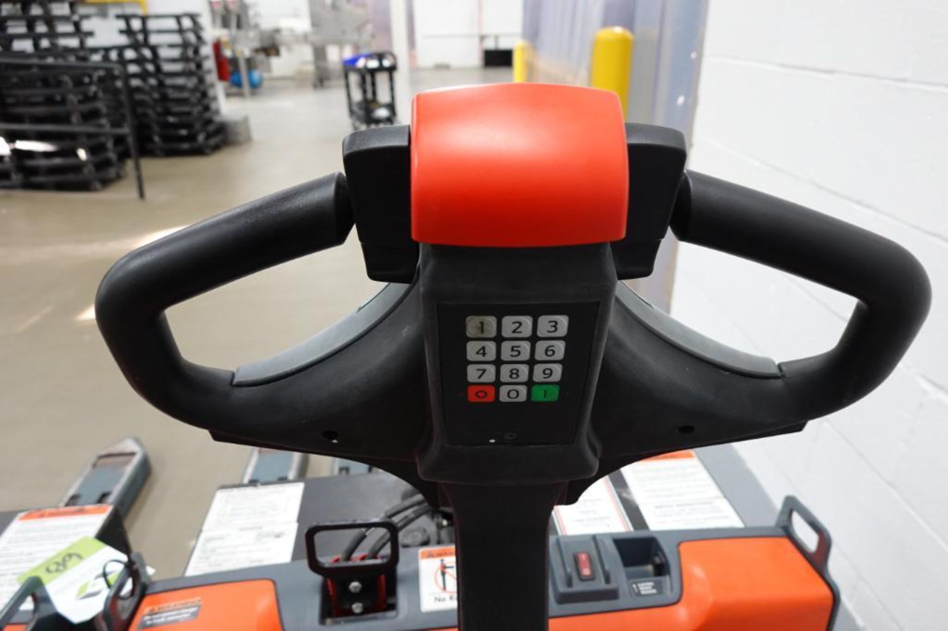 Toyota electric walk behind pallet jack, Model 8HBW23, 4500 lbs ...