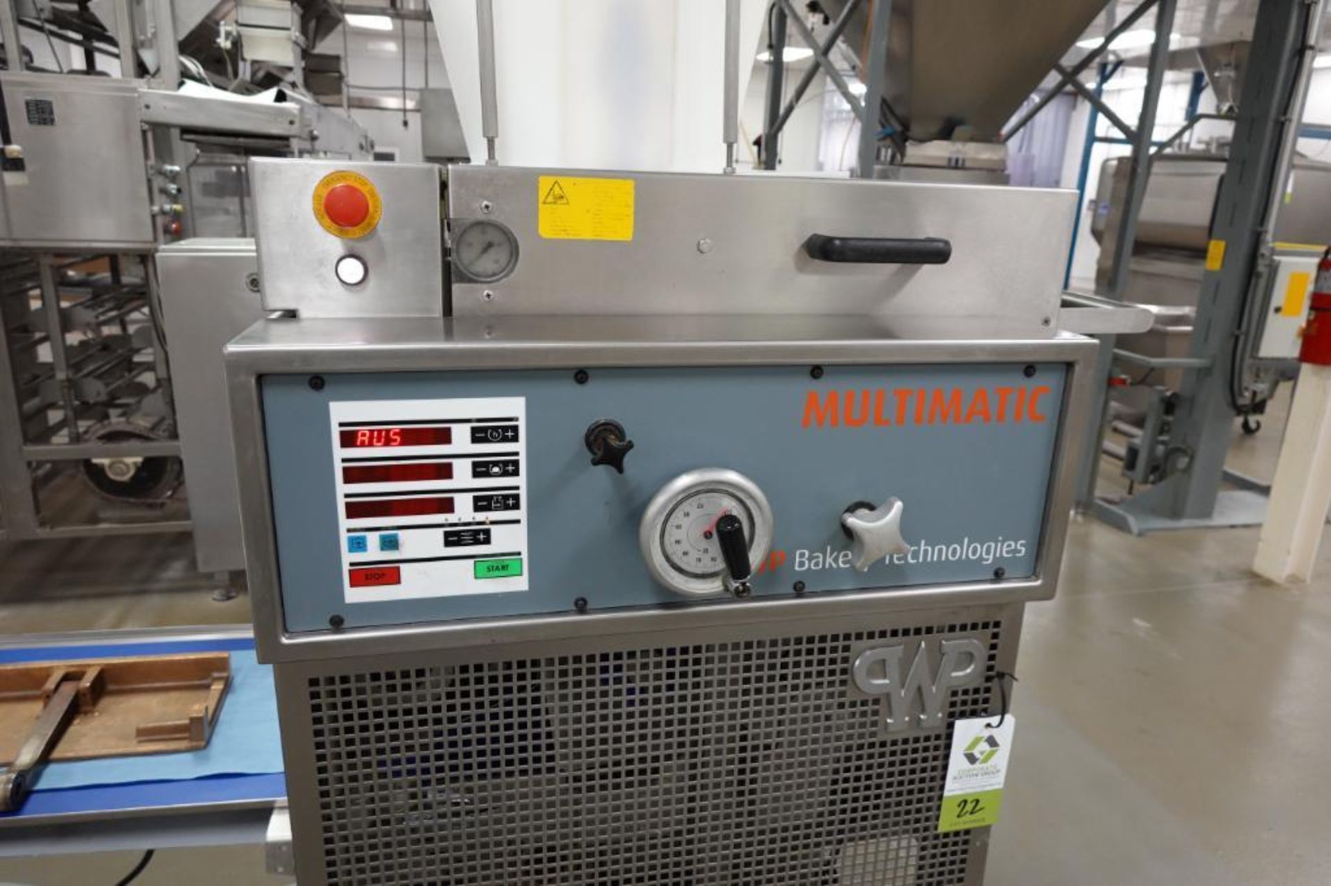 2014 WP Bakery Technologies Multimatic divider rounder, Model MUS, 6 ...
