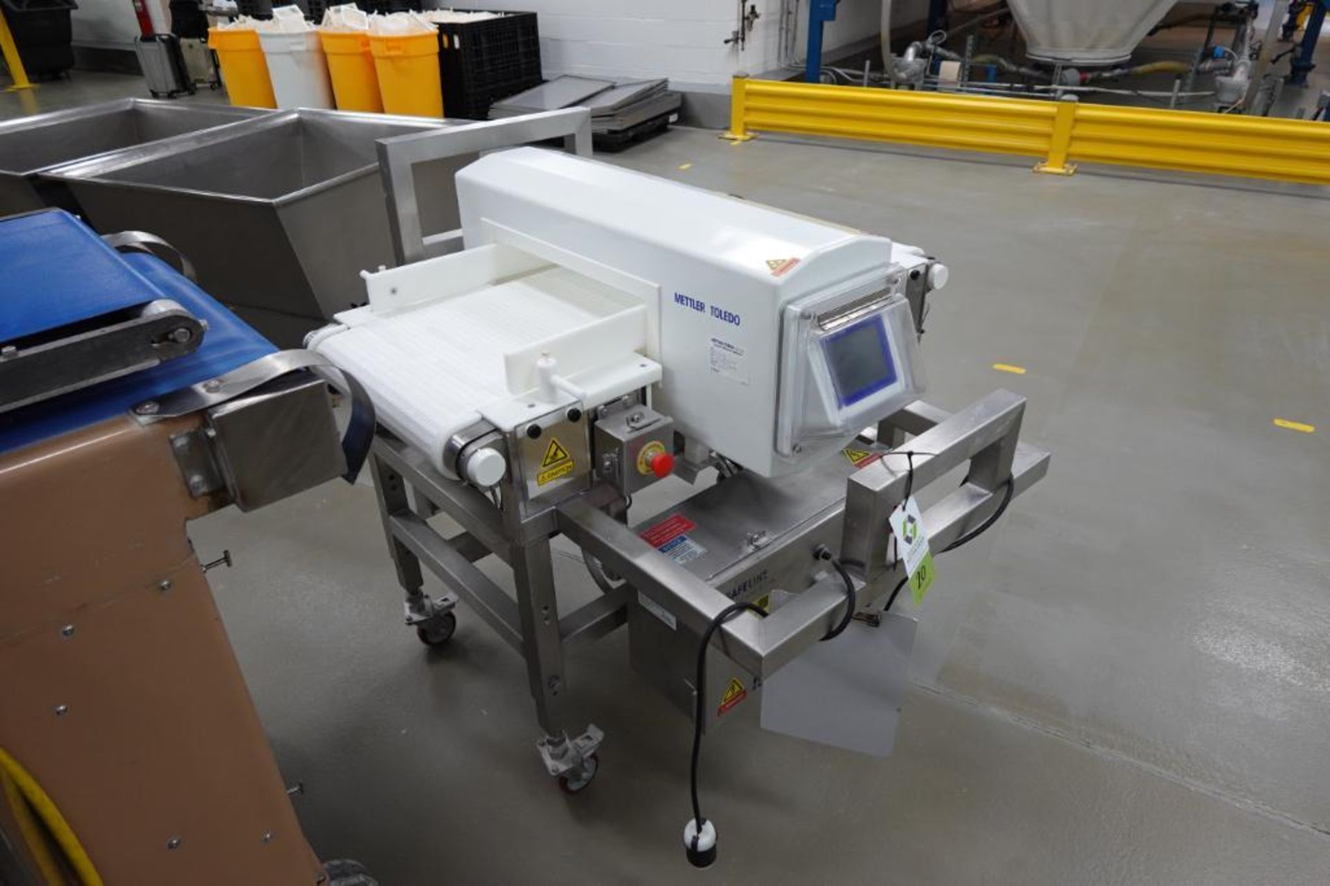 2016 Mettler Toledo metal detector with conveyor, Model Signature Touch ...