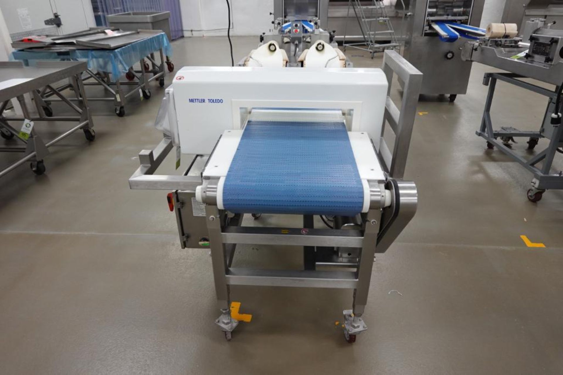2020 Mettler Toledo metal detector with conveyor, Model Signature touch ...