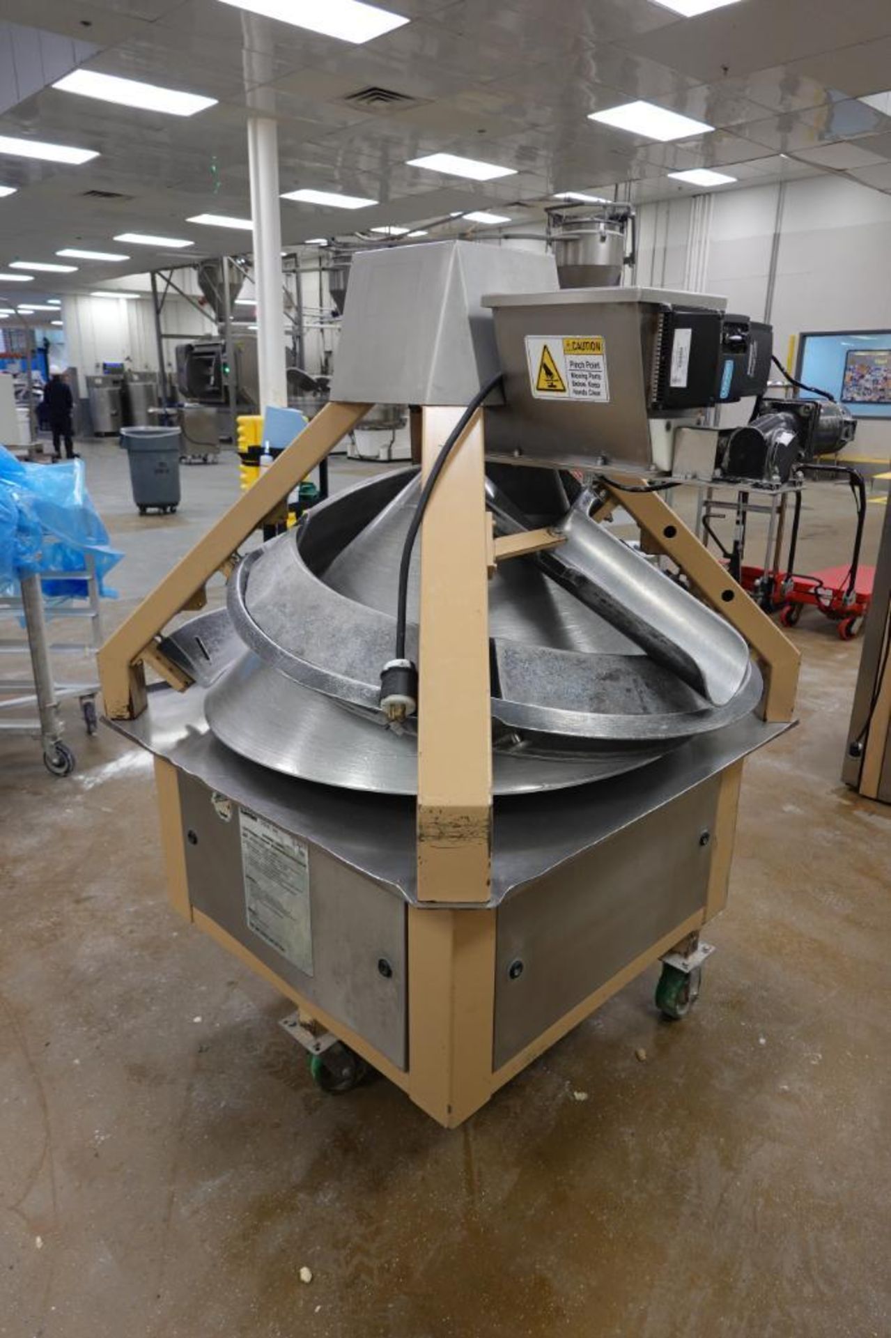 Benier conical dough rounder, Model CO5L, 42 in. tall discharge, SS ...