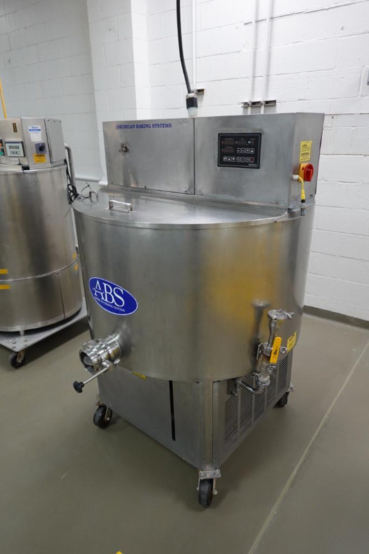 2018 American Baking Systems SS Levain tank, Model ABL-500, SS tank 40 ...