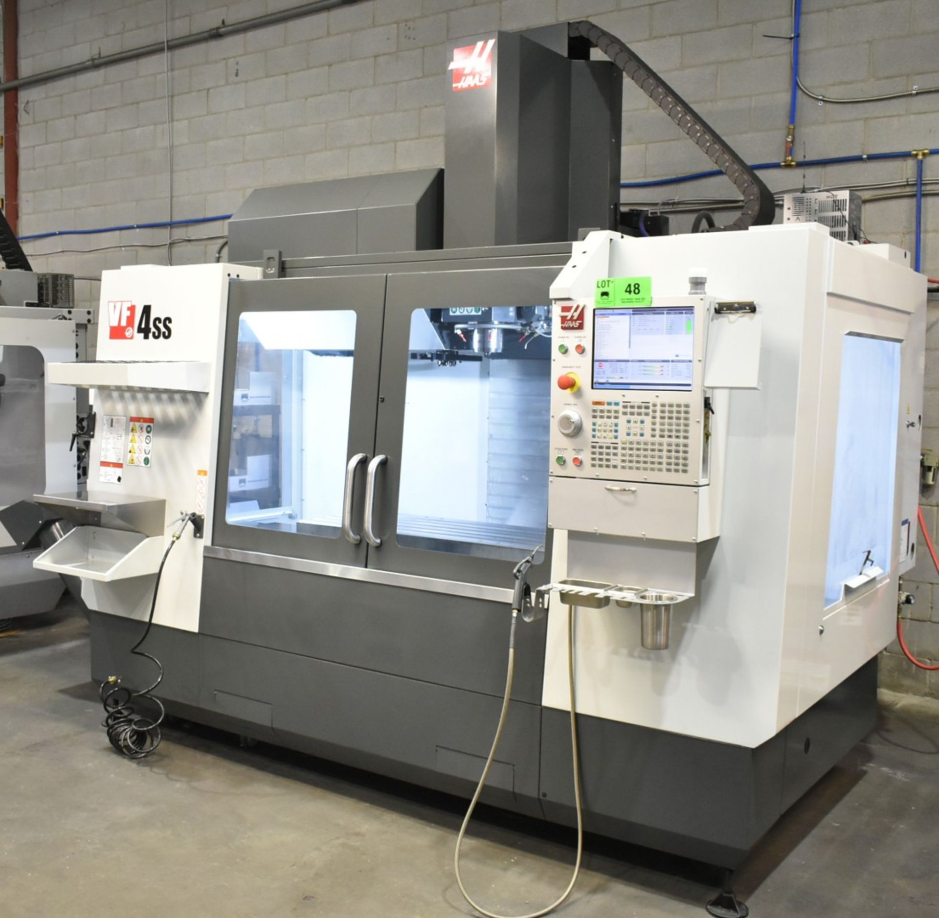 HAAS (2023) VF-4SS CNC HIGH SPEED VERTICAL MACHINING CENTER WITH HAAS ...