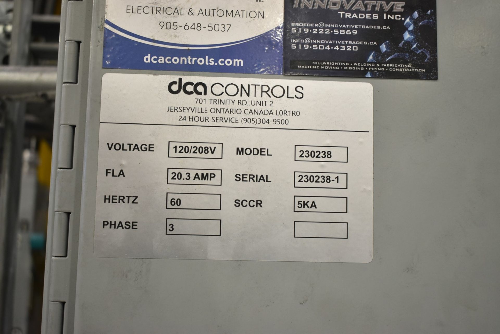 DCA (2023) MODEL 230238 ALLOY RECOVERY SYSTEM WITH AUTOMATION DIRECT ...