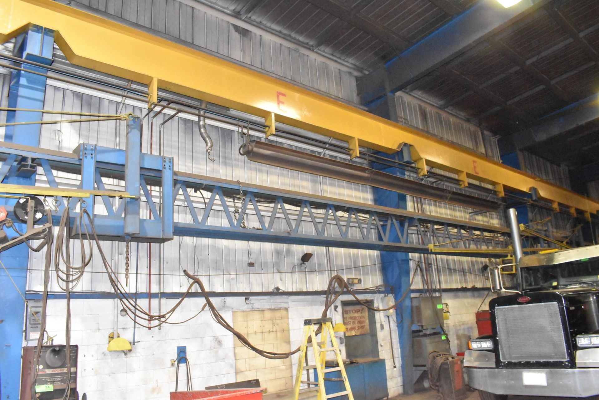 MFG UNKNOWN APPROX. 100' MONORAIL WELDING BOOM TRACK [RIGGING FEE FOR ...